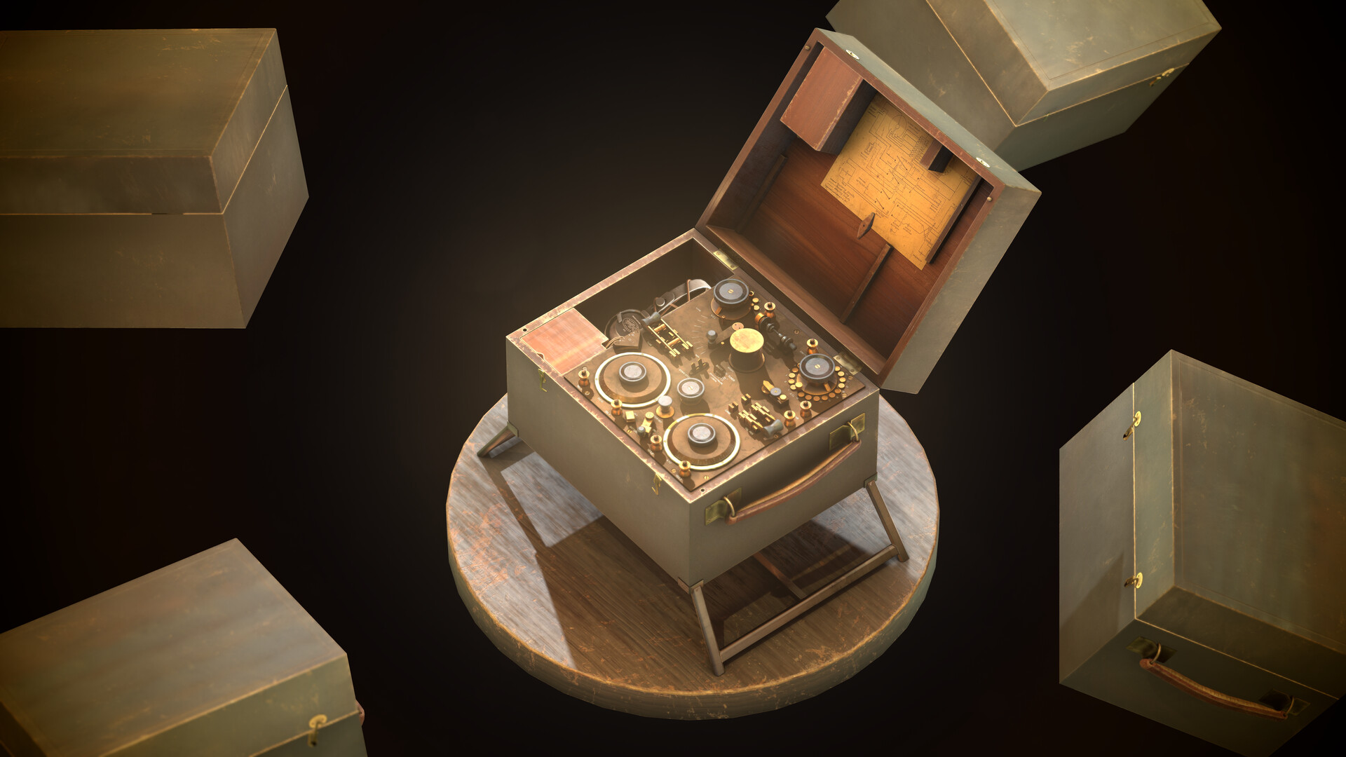 ArtStation - Tuner Short Wave Mk. III