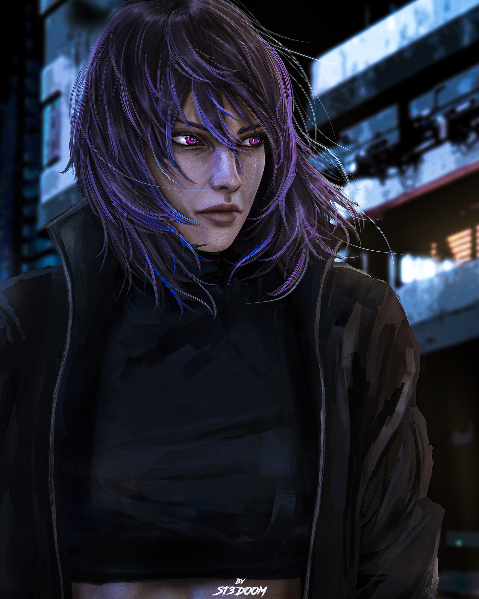 ArtStation - Motoko