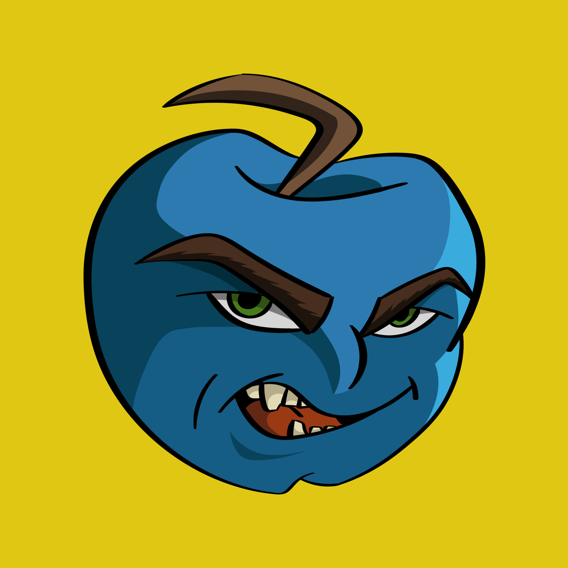 ArtStation - Bad Apple Gen 3 Mr. Blue