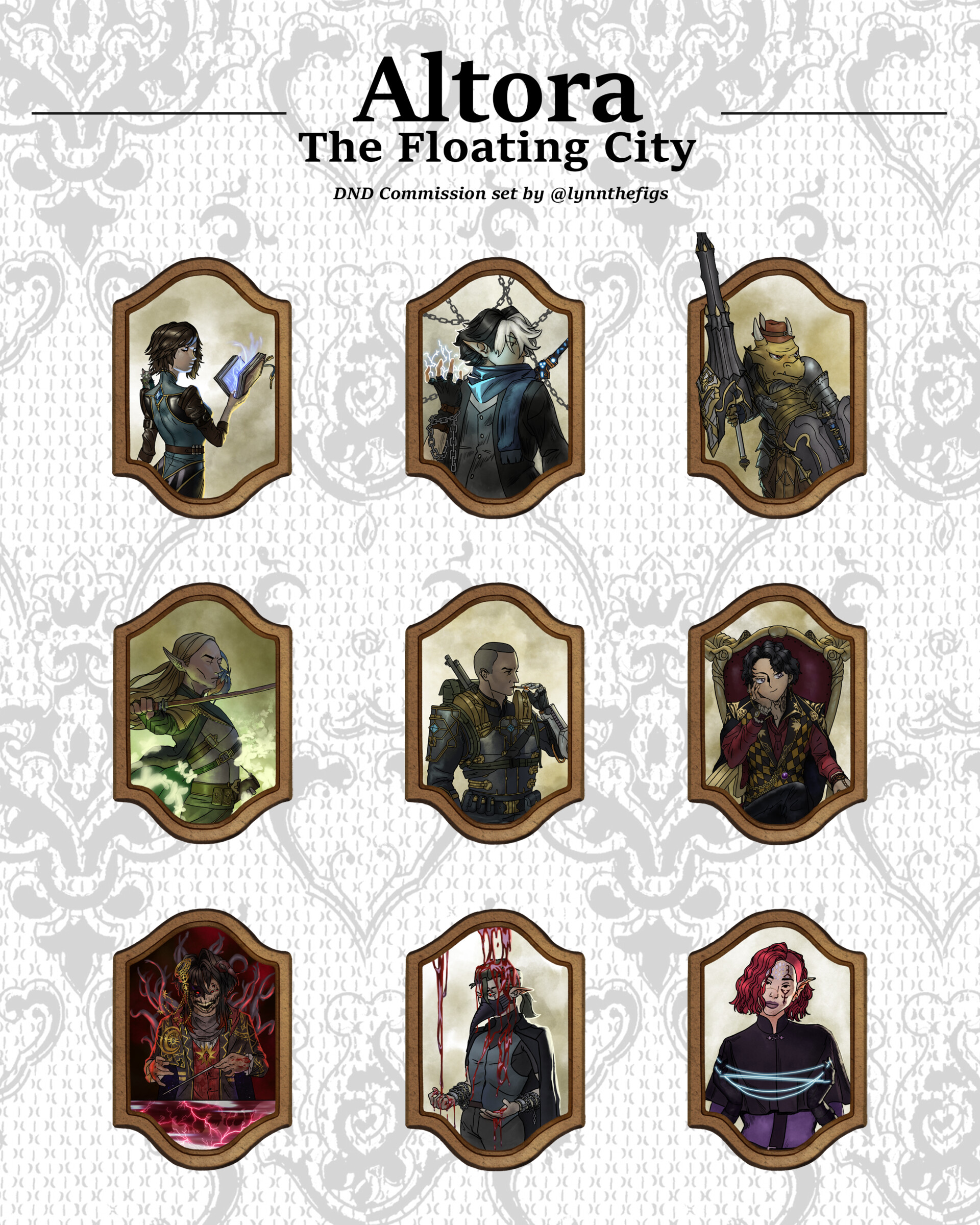 ArtStation - DND Commission Set