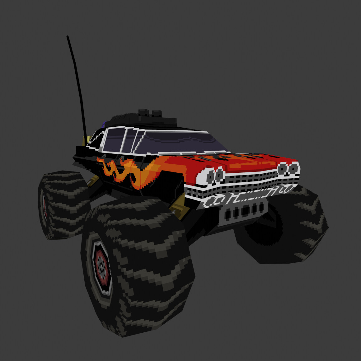 ArtStation - Pixel Art RC Car