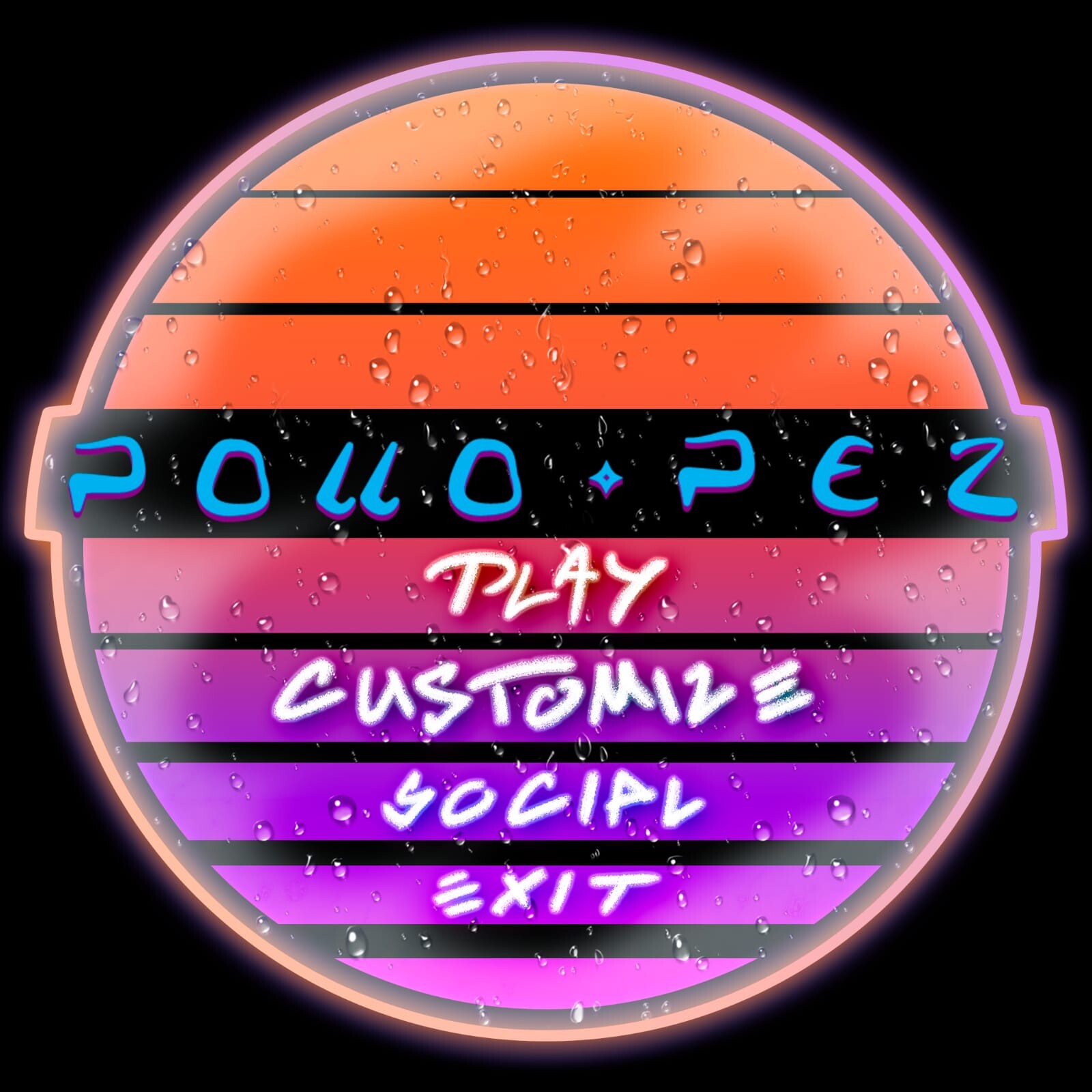 ArtStation - "Pollo Pez Main Menu"