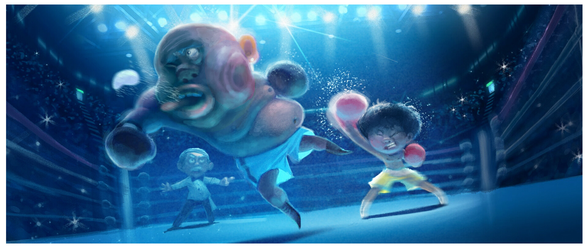 ArtStation - Illustration - Boxing-