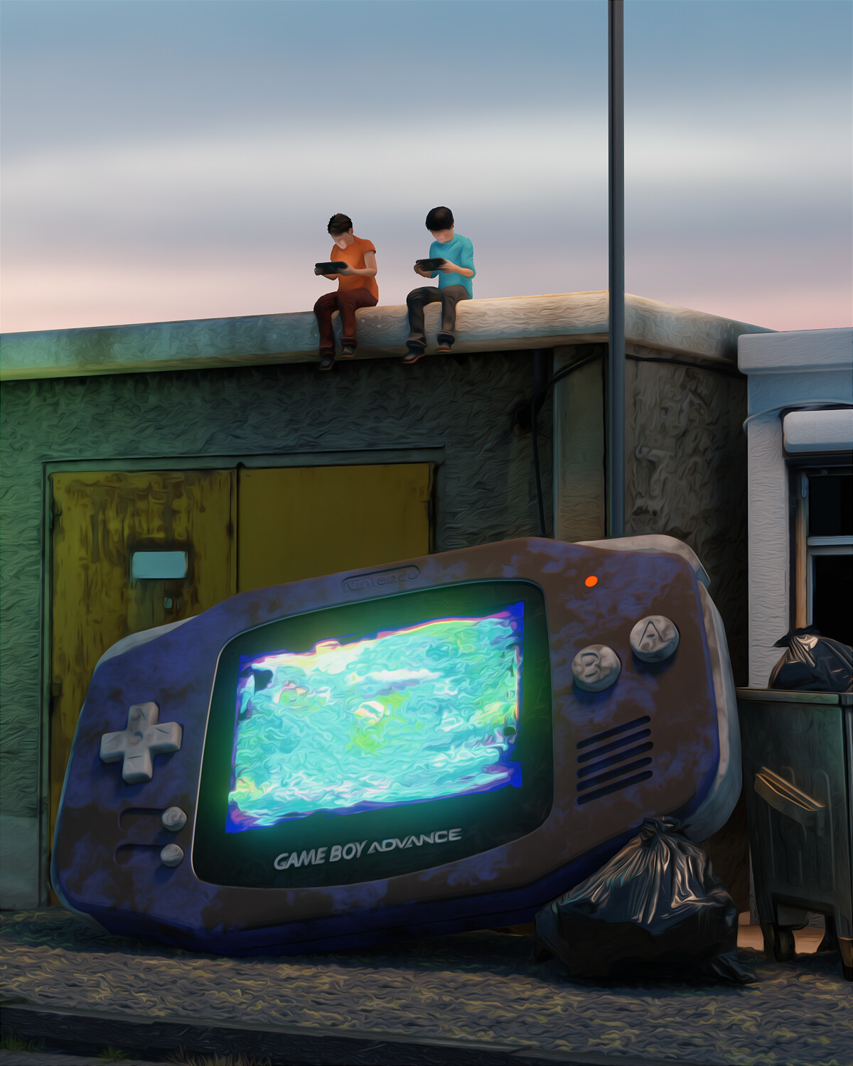 ArtStation - An Old Forgotten Friend