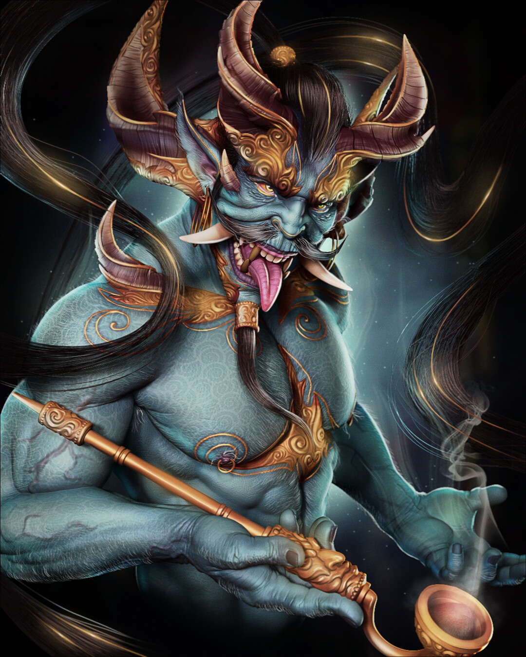 ArtStation - Oni Yokai