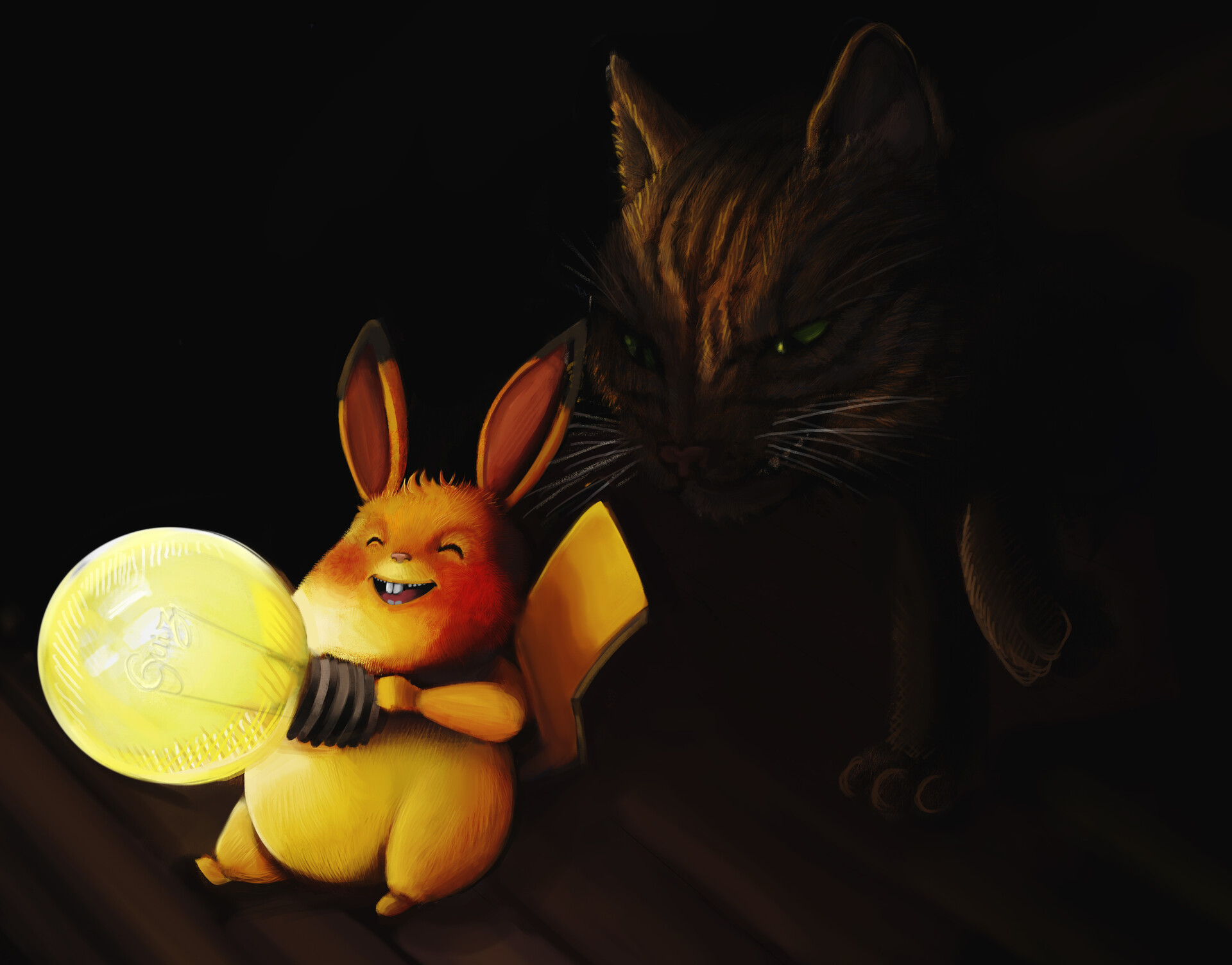 ArtStation - Pikachu predator