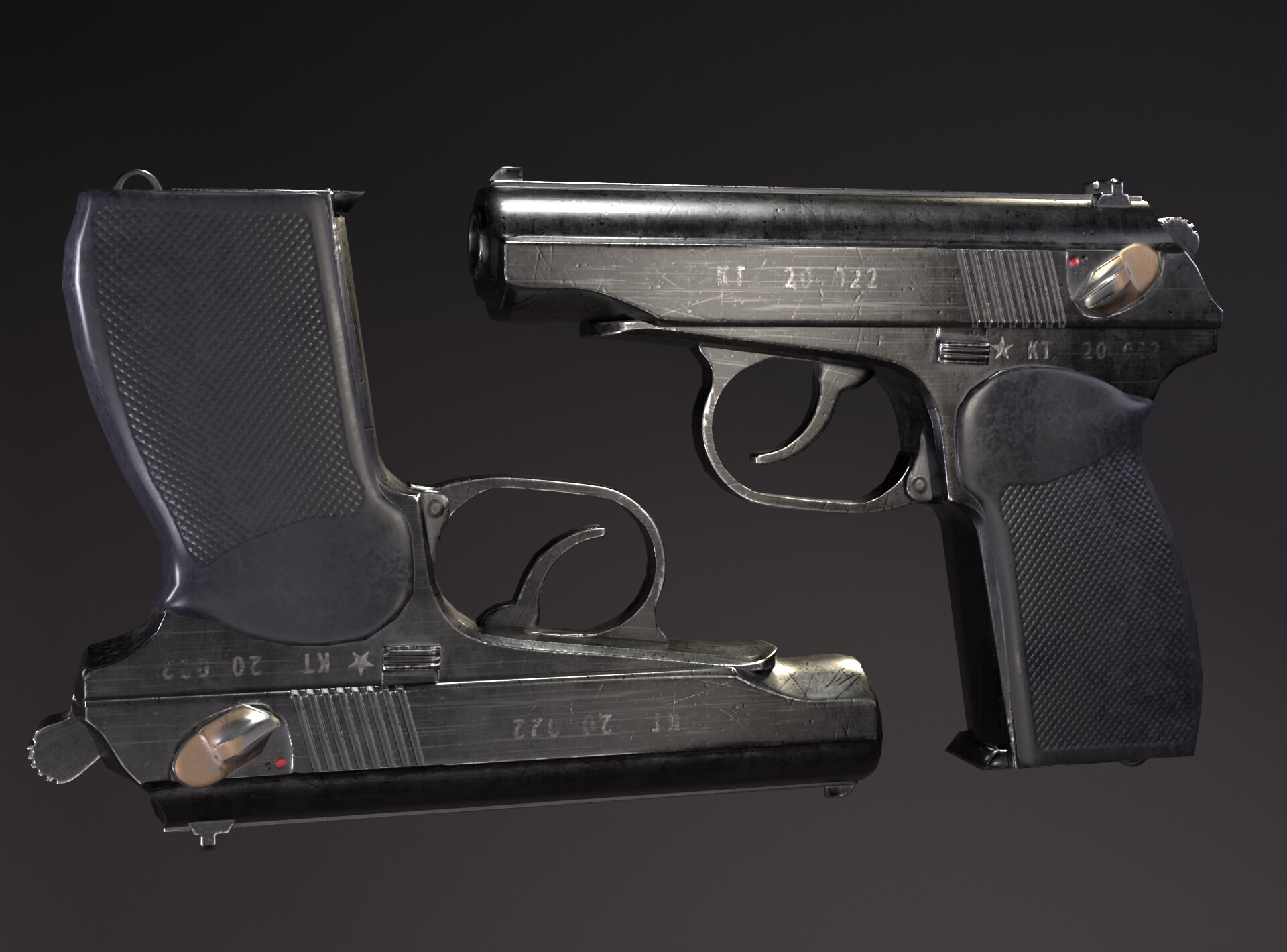ArtStation - Makarov Pistol (PM)