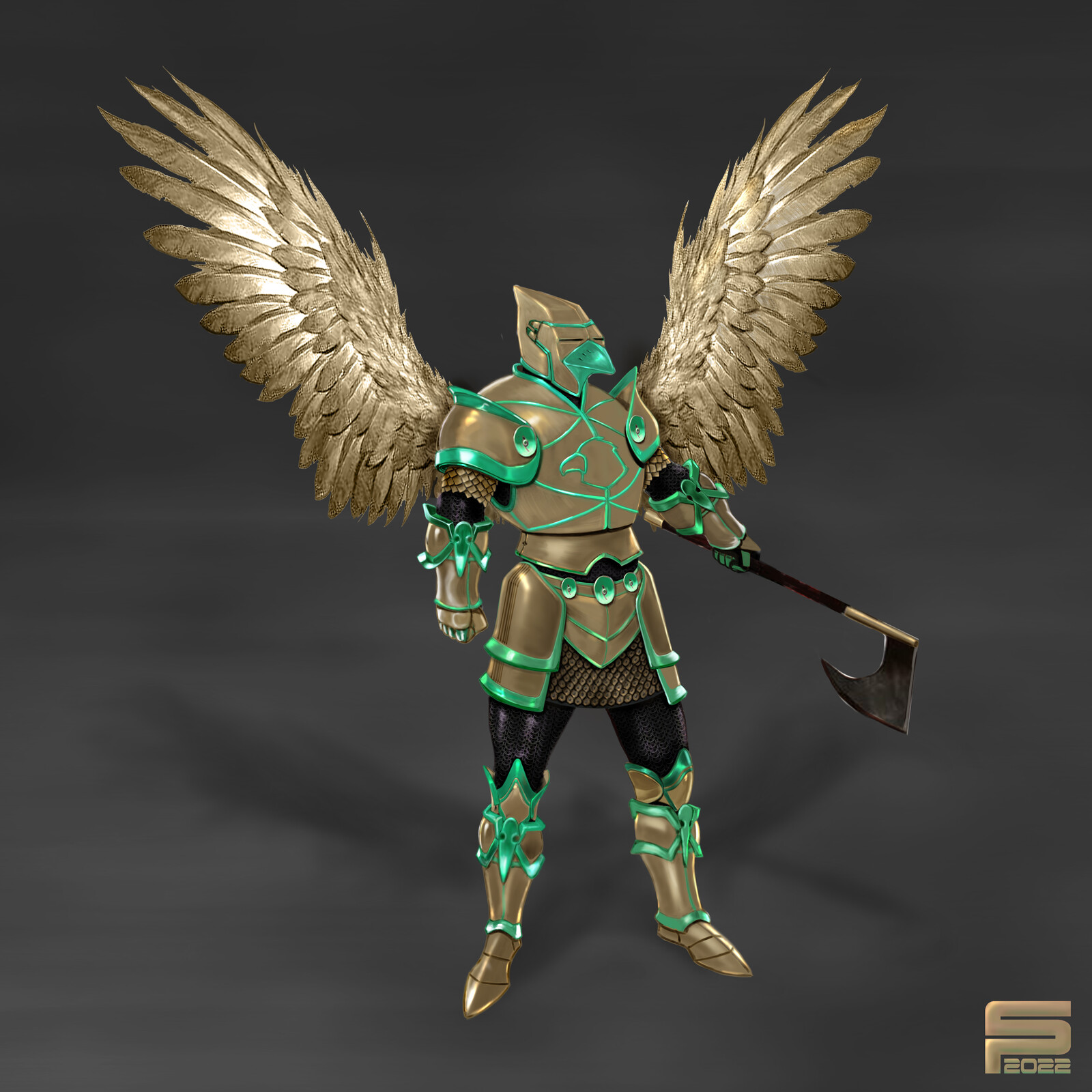 Steve Parks - Winged Knight