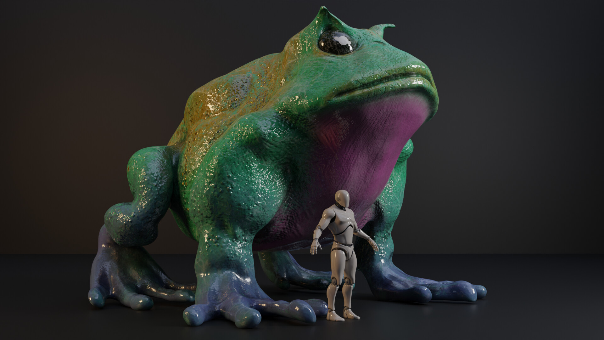 ArtStation - OBBOBO Frog