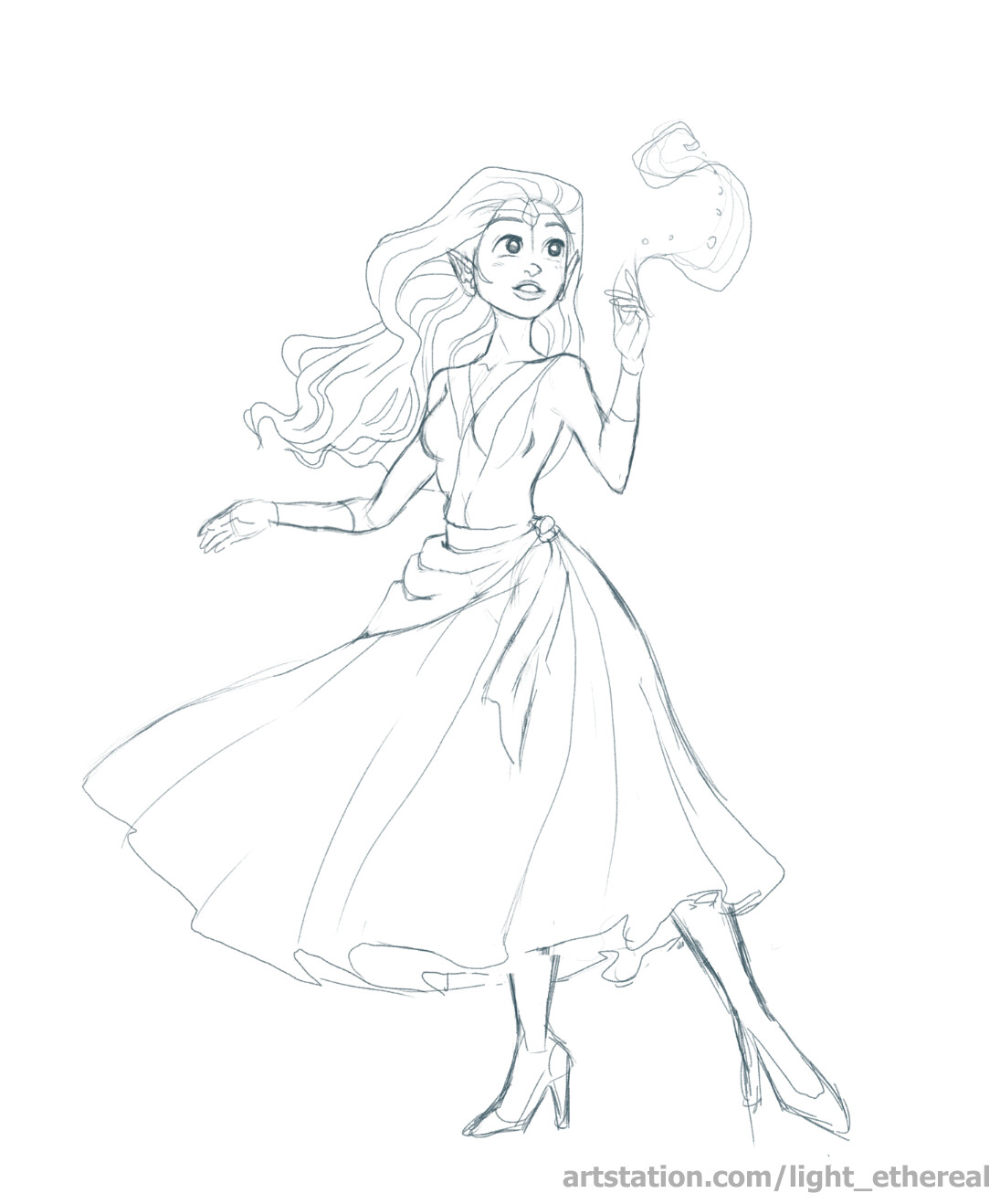 ArtStation - Drow Commission