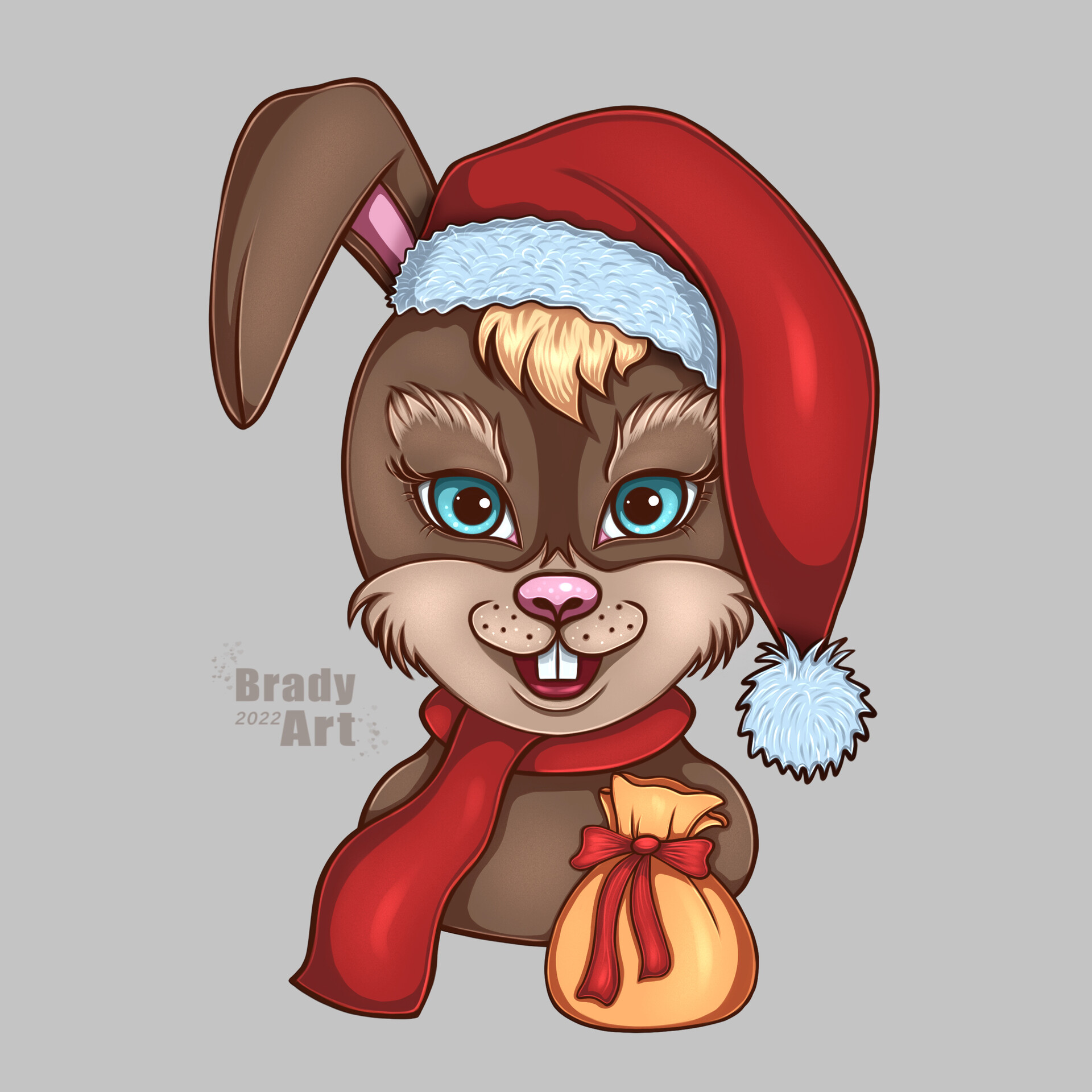 ArtStation - New Year's rabbit