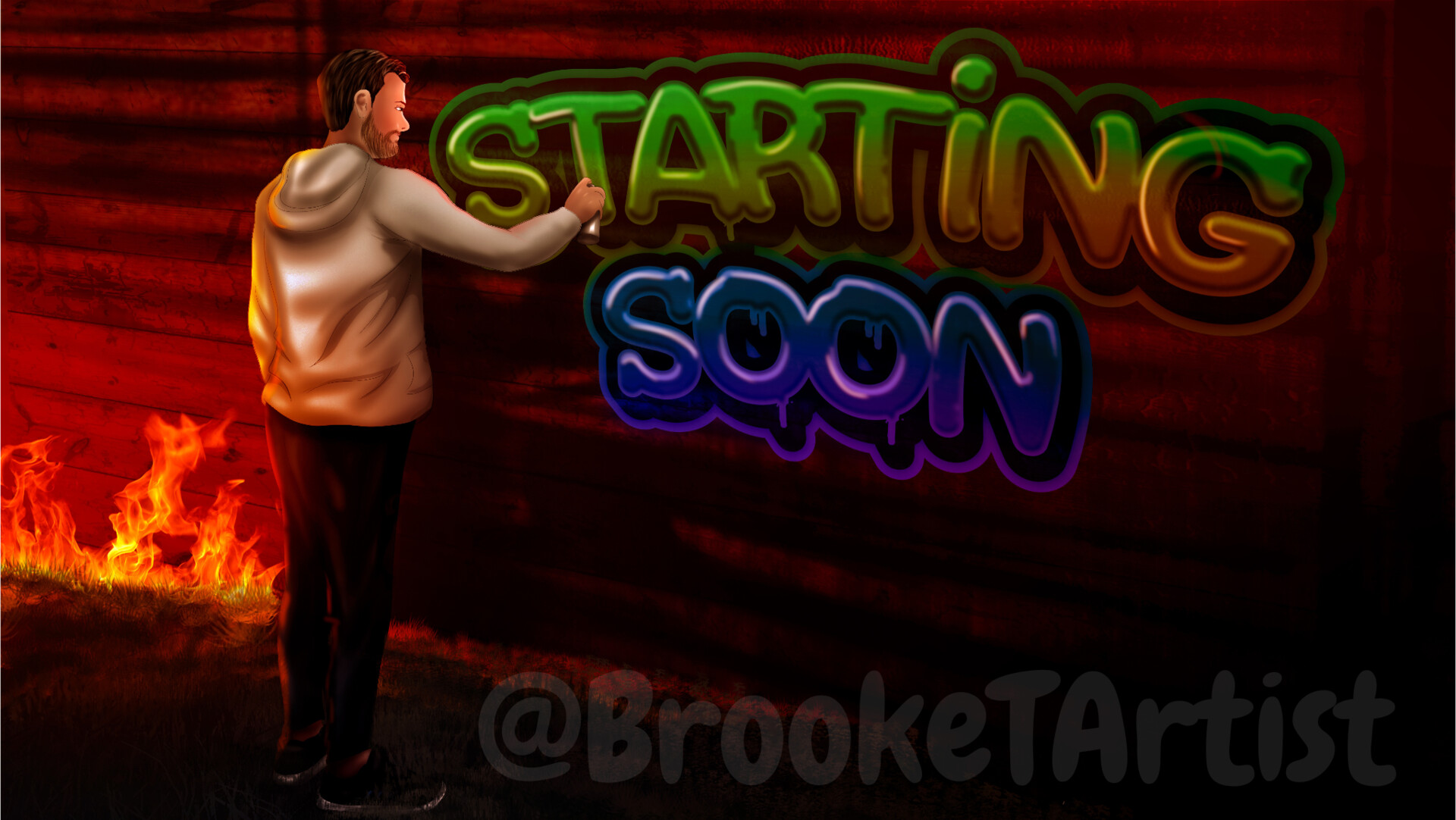 ArtStation - Custom Graffiti Screen