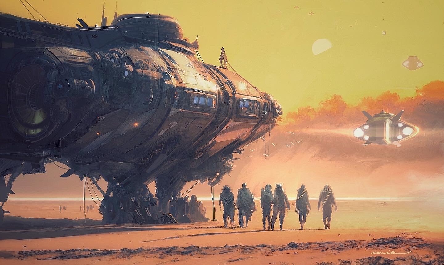 ArtStation - skimmer_landed