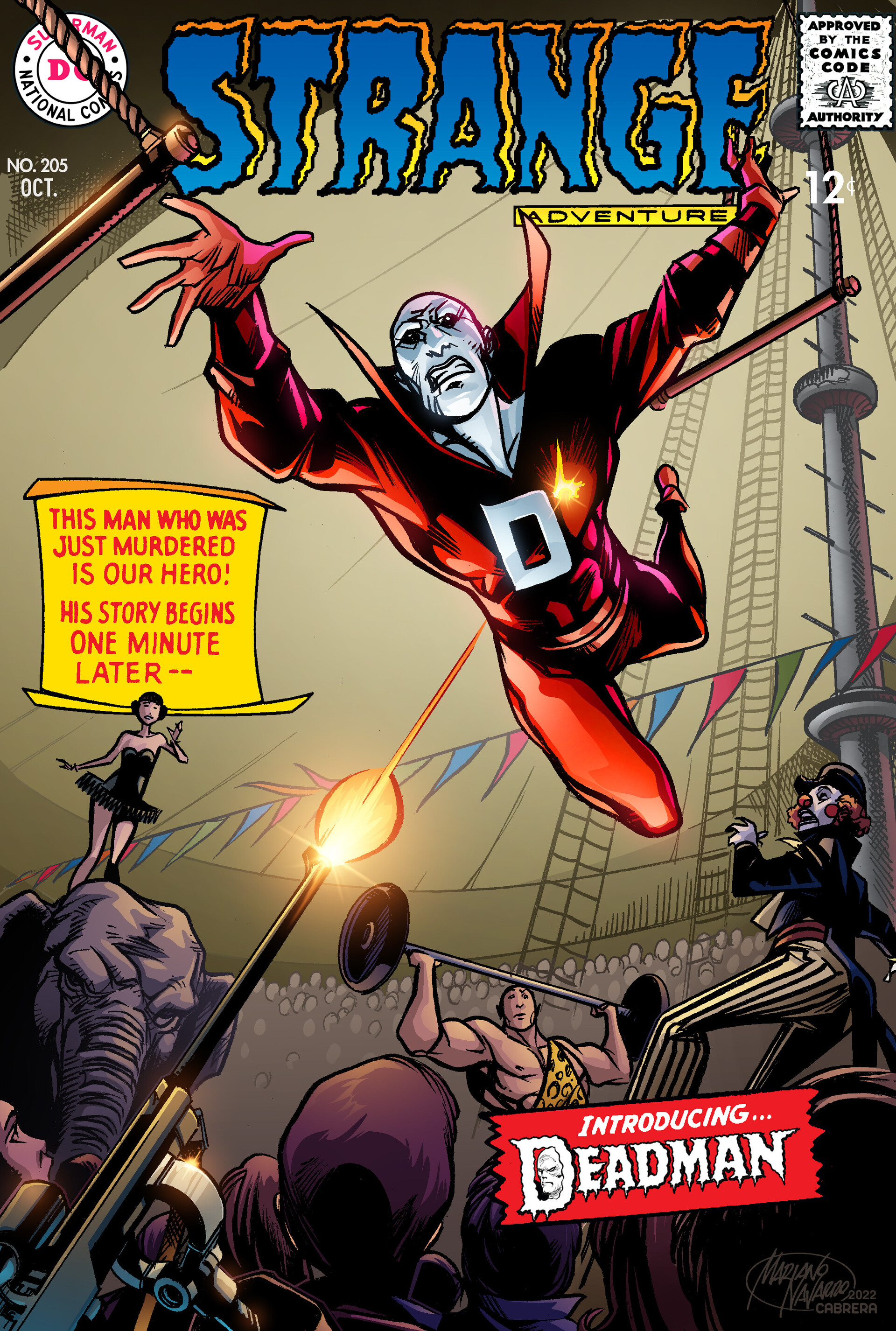 ArtStation - Deadman anniversary - comic cover remake