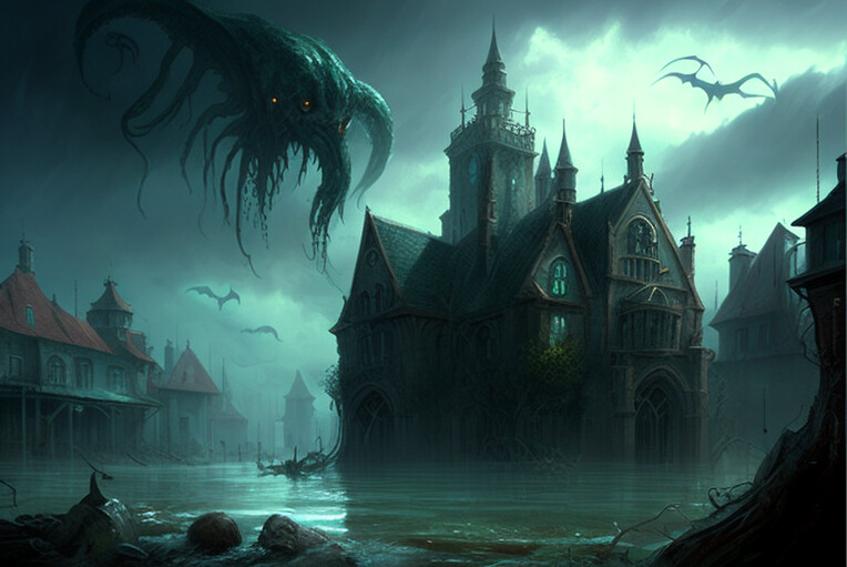 ArtStation - Cthulhu City