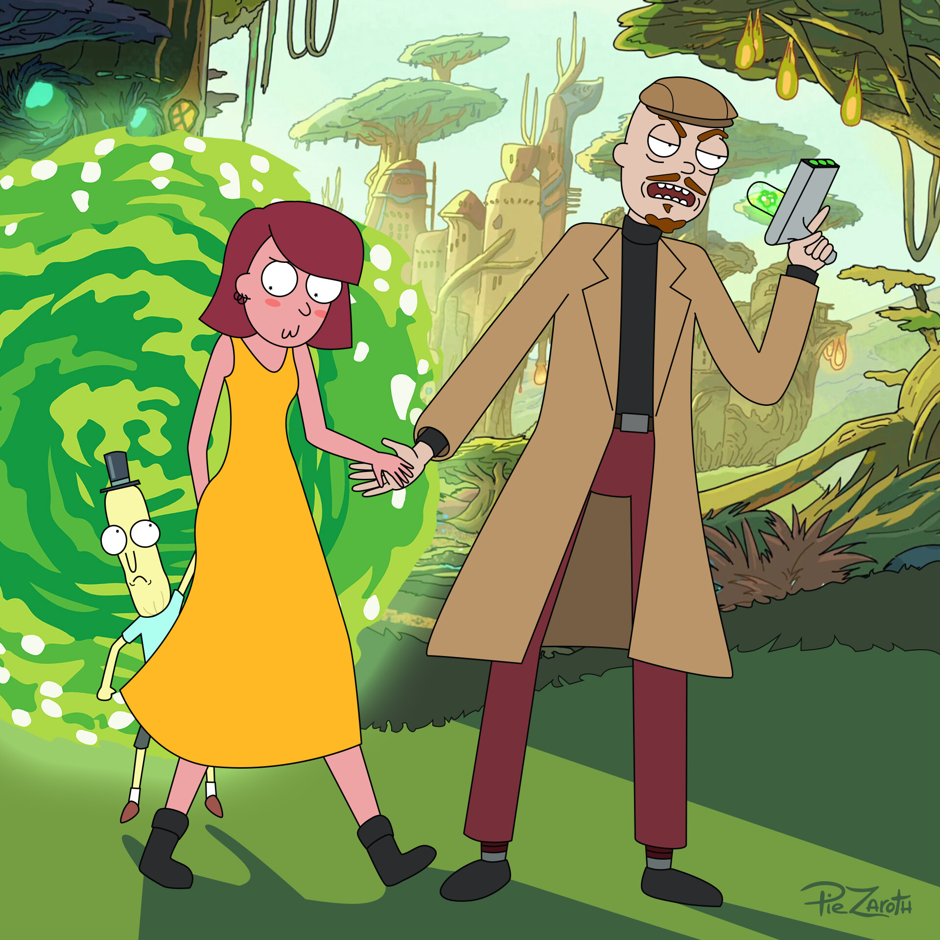 Piezaroth - Me & my girlfriend #2 - "True Love" - Rick & Morty