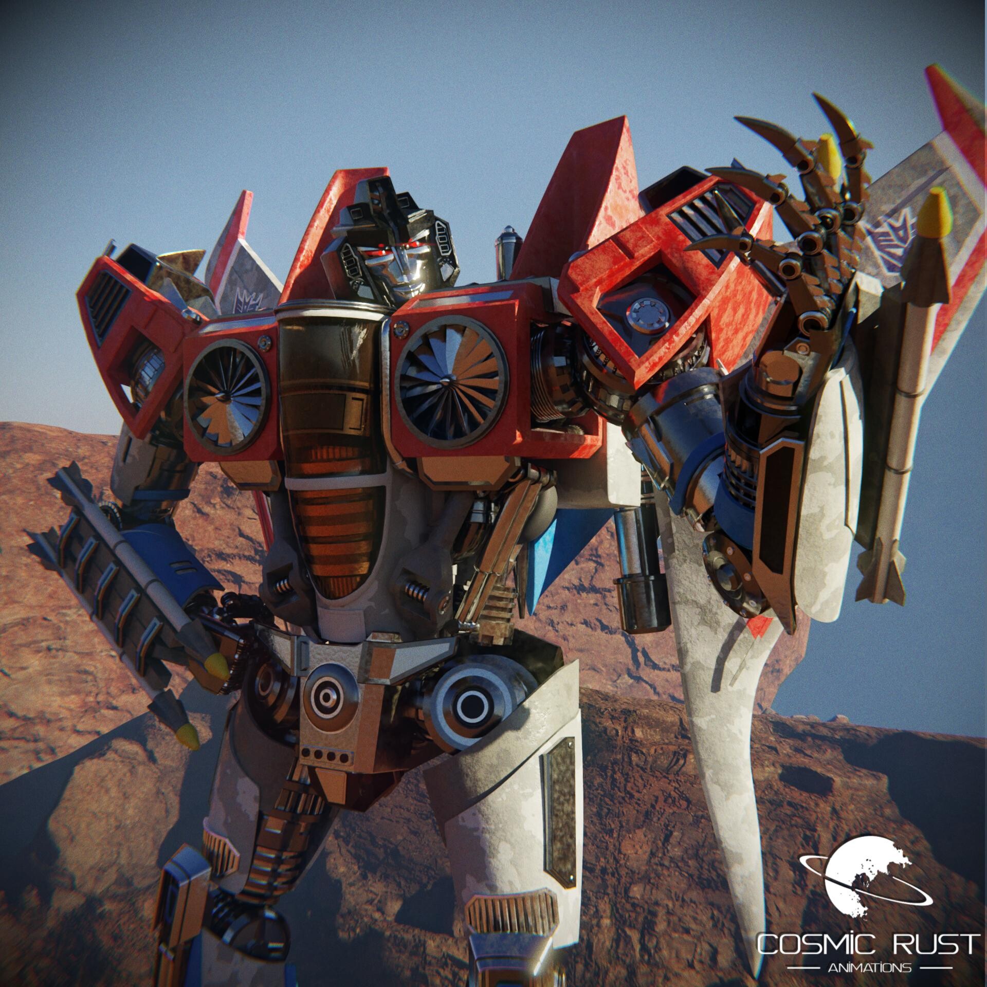 ArtStation - Starscream and the Seekers