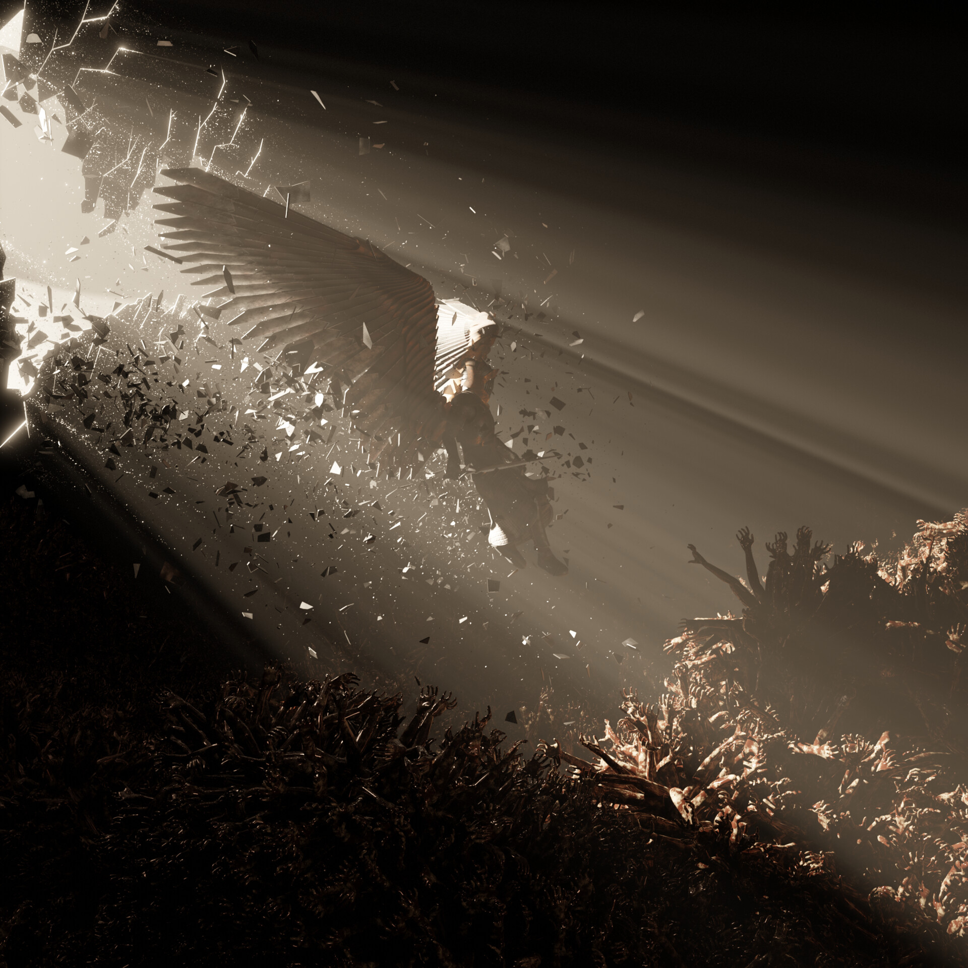 ArtStation - Angelic Descent