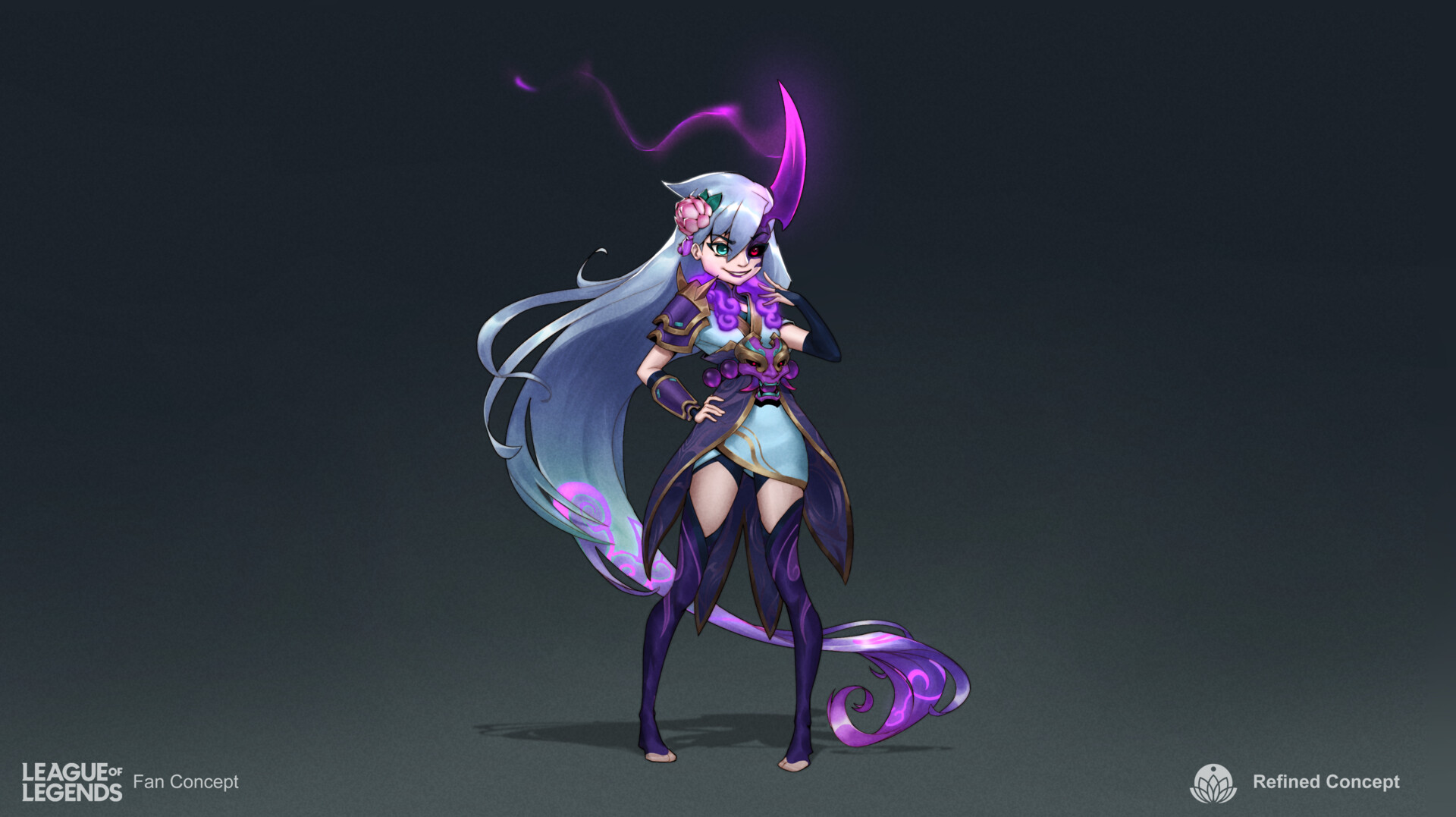 Brad Yip - Spirit Blossom Zoe Fan Concept