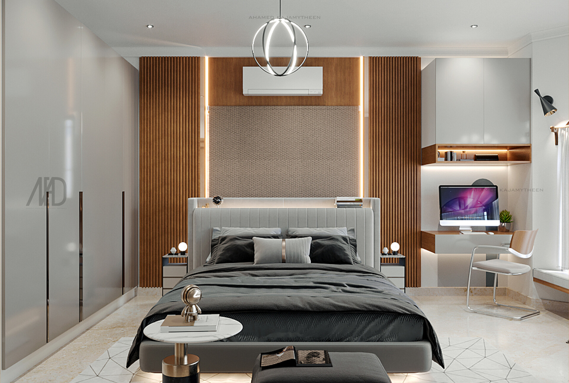 ArtStation - Modern Bedroom