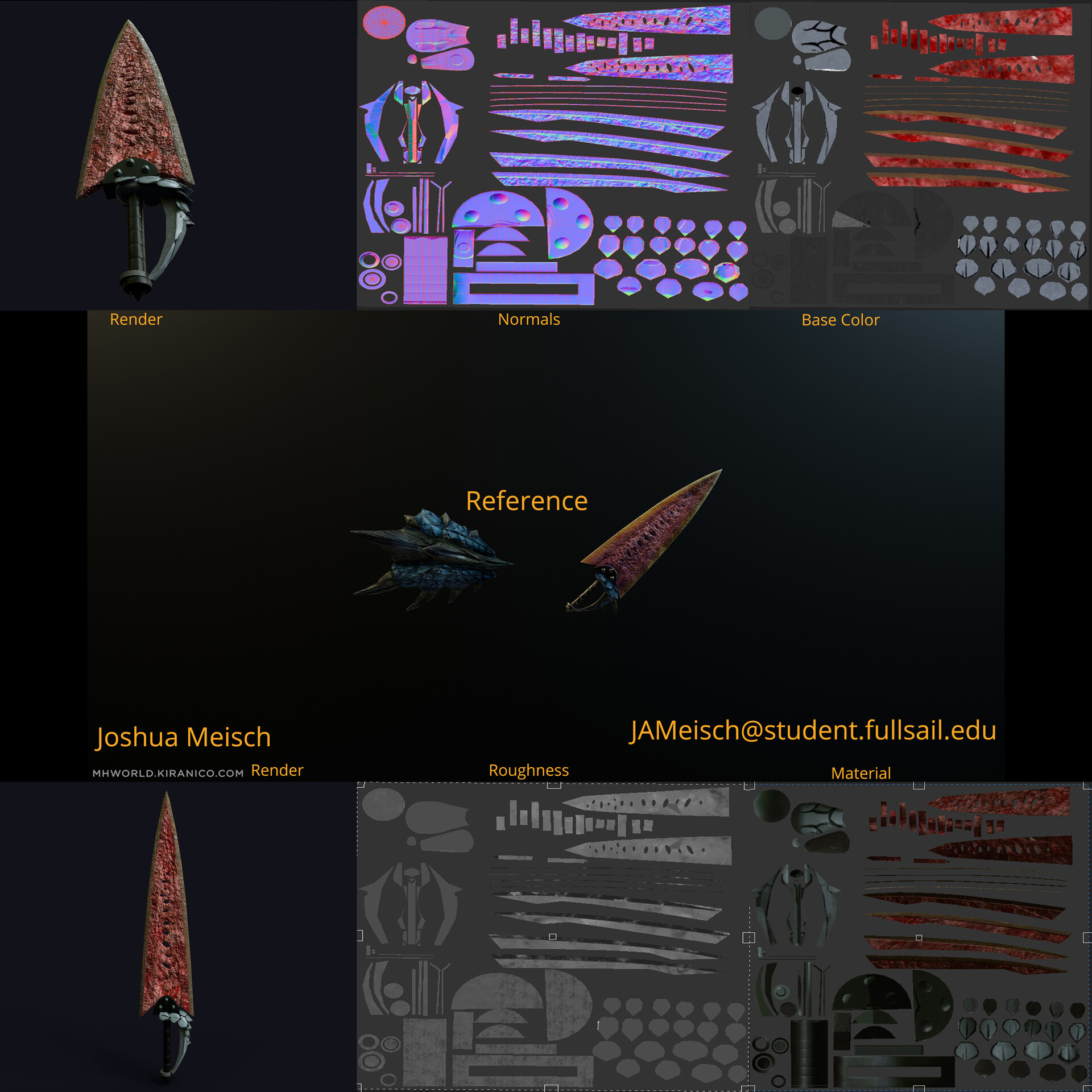 Joshua Meisch - Blue Corona-Monster Hunter World Modeling, Painting ...