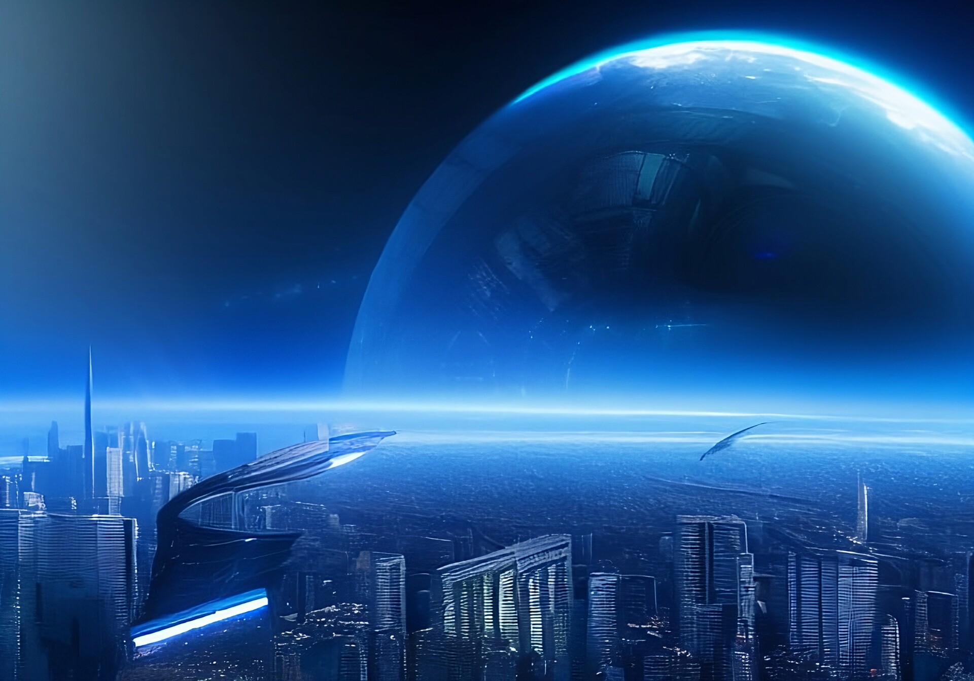 ArtStation - Futuristic world (Cinema art)