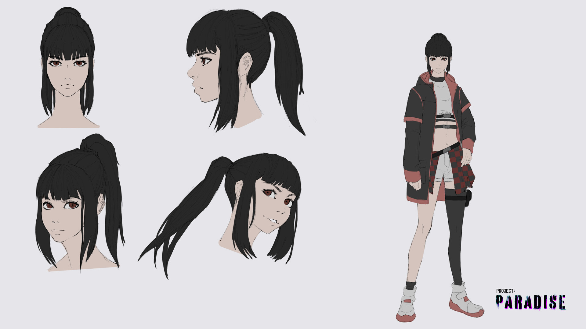 ArtStation - Aera Moon Character Design