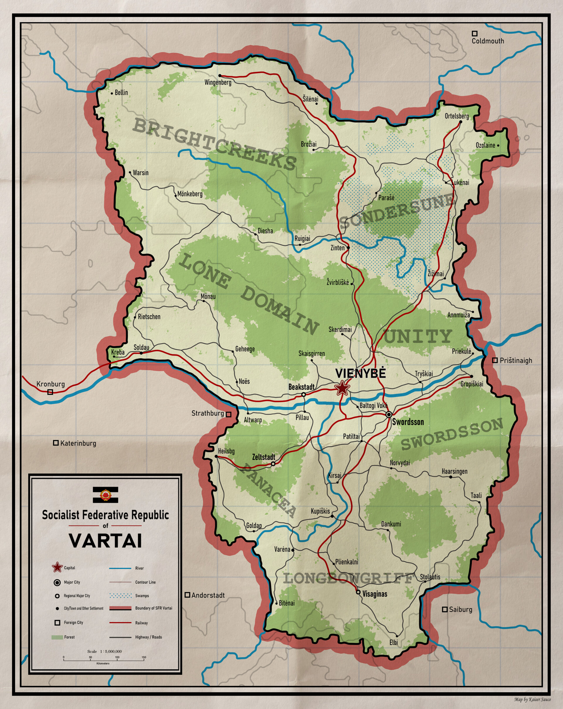 ArtStation - SFR Vartai map