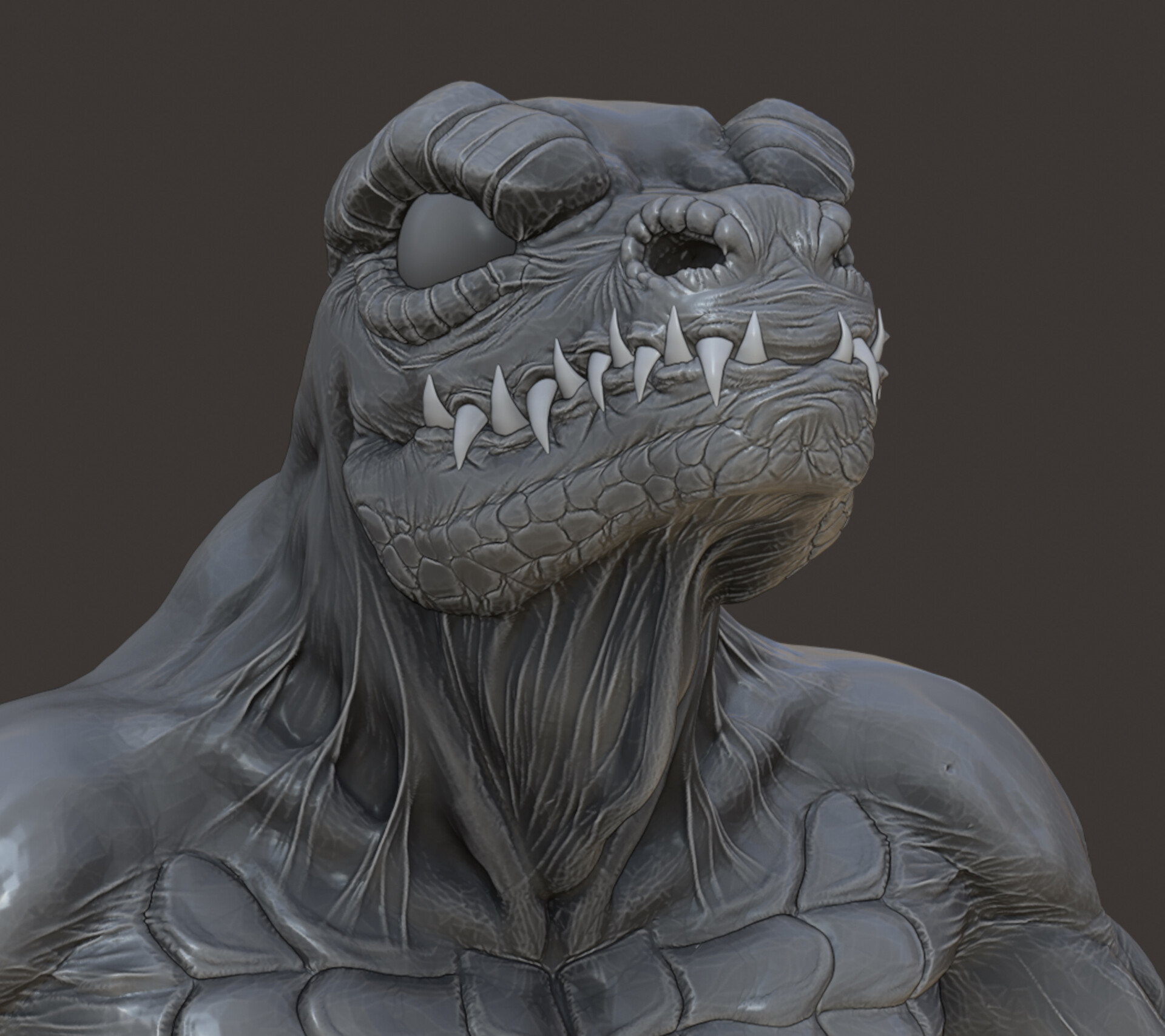 ArtStation - Lizard Man…. Thing.