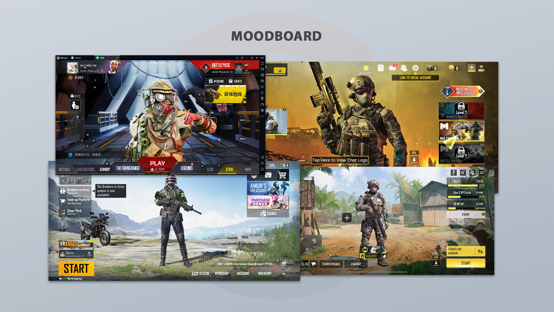 Israel Ocando - Overwatch Mobile - Lobby UI Concepts