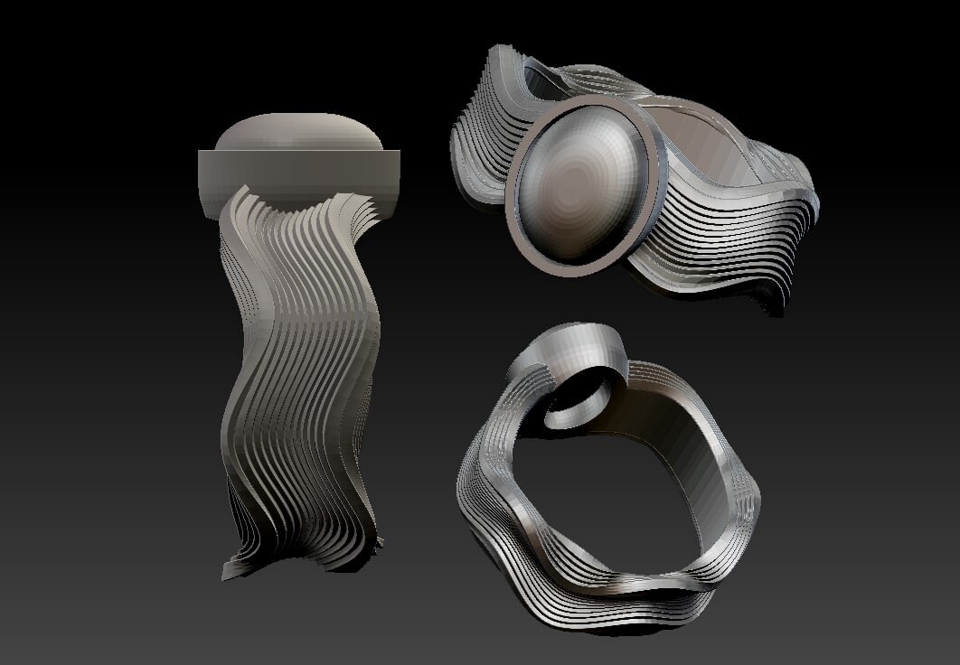 ArtStation - Opal ring