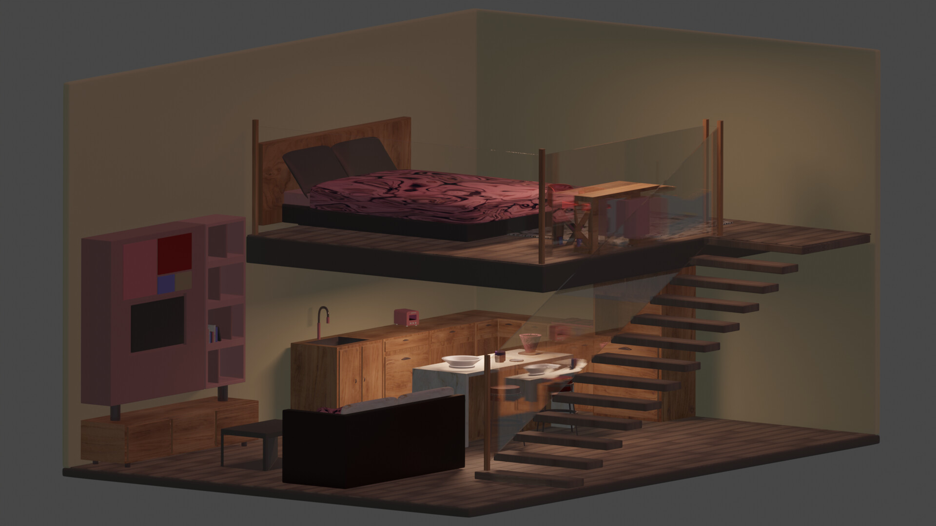 ArtStation - Loft Apartment