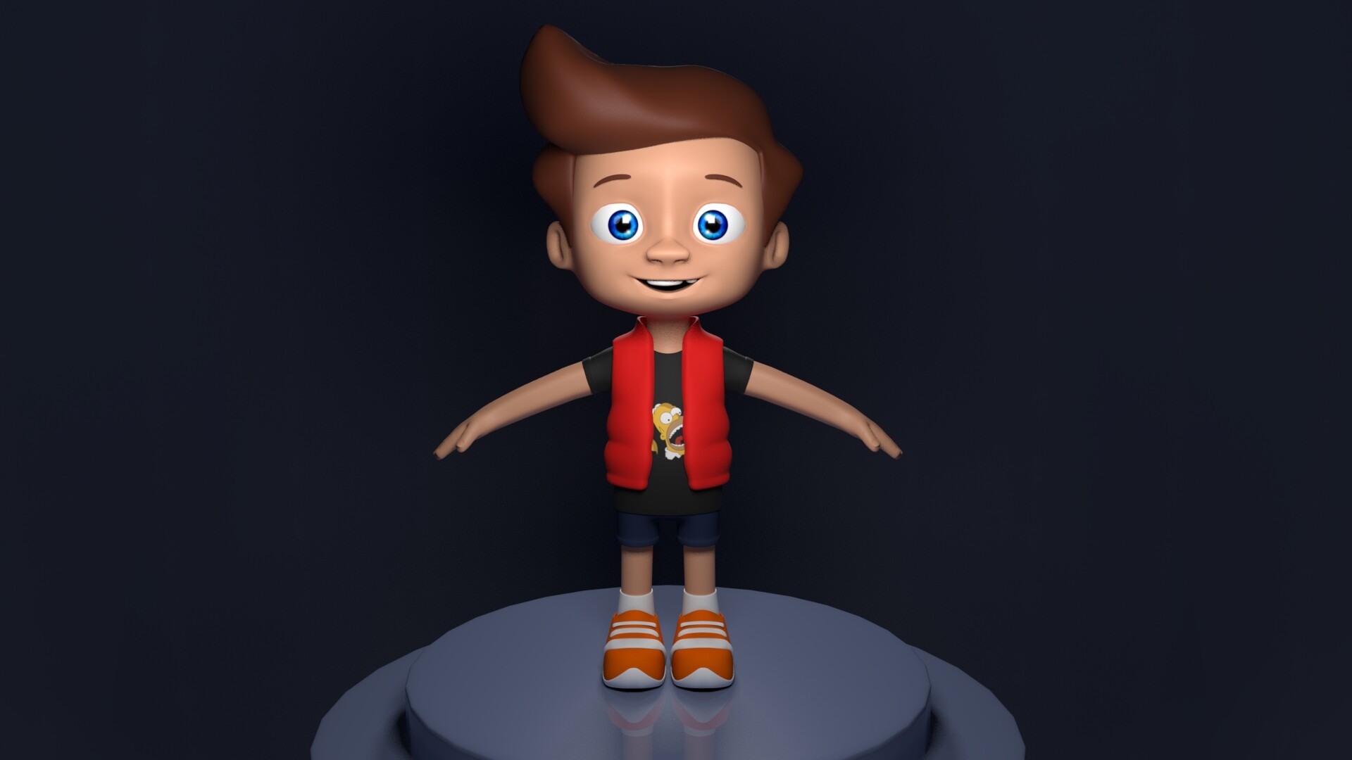 ArtStation - Cartoon character model
