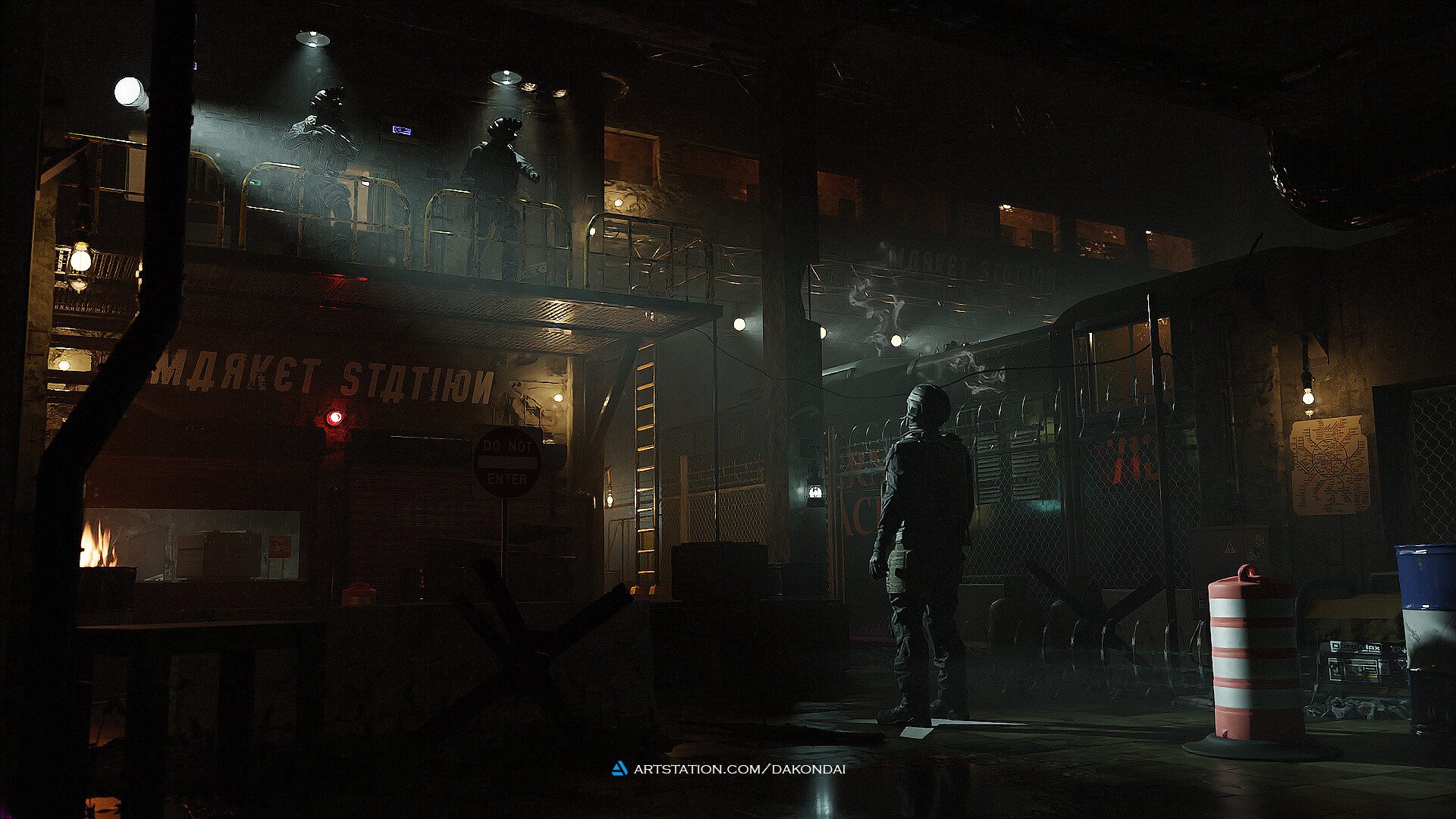 ArtStation - Market Station