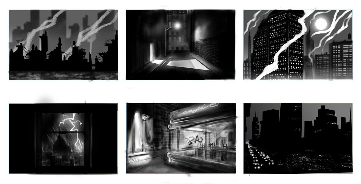 ArtStation - Exercises in Composition and Perspective