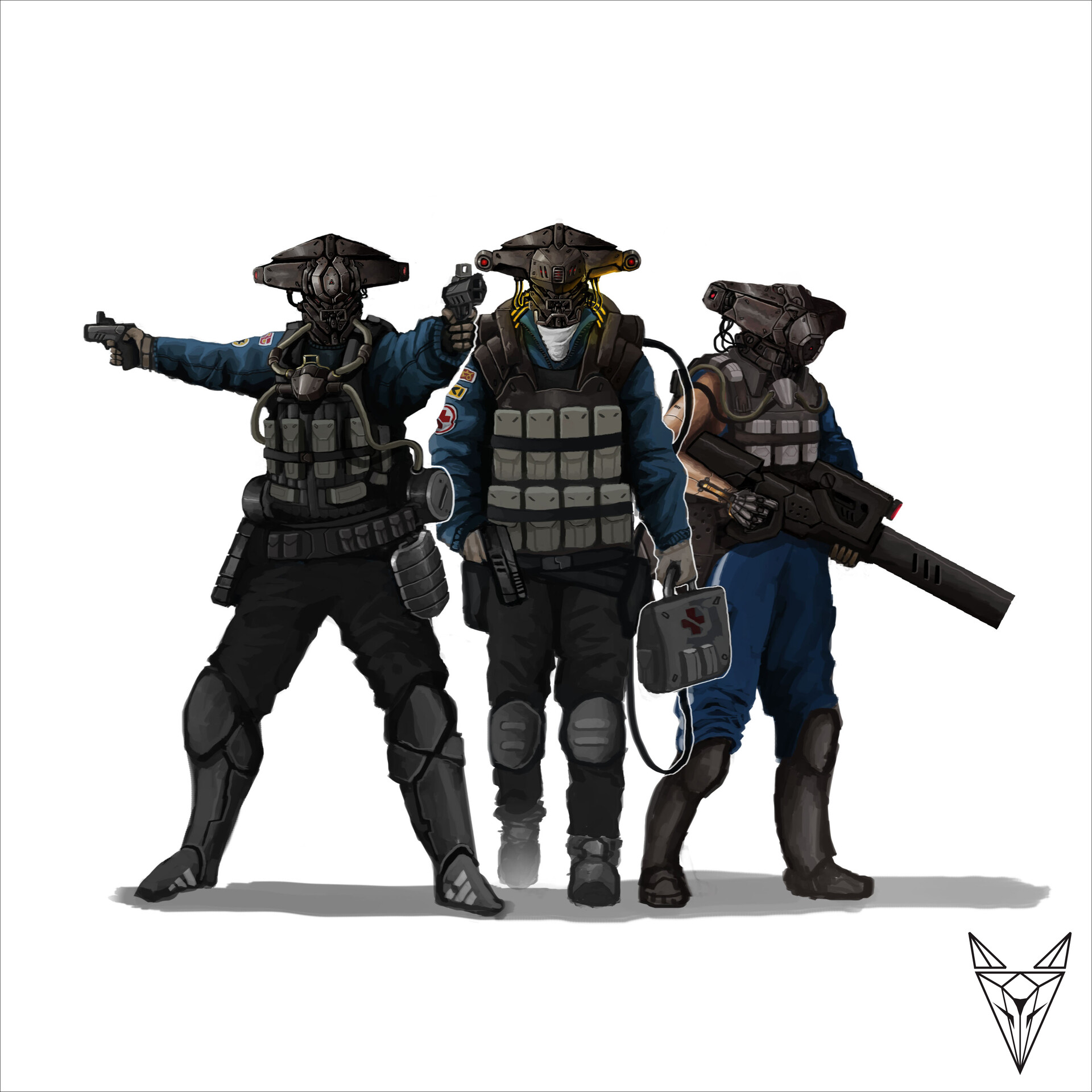 ArtStation - character design NFT/ Game art Commissions sample