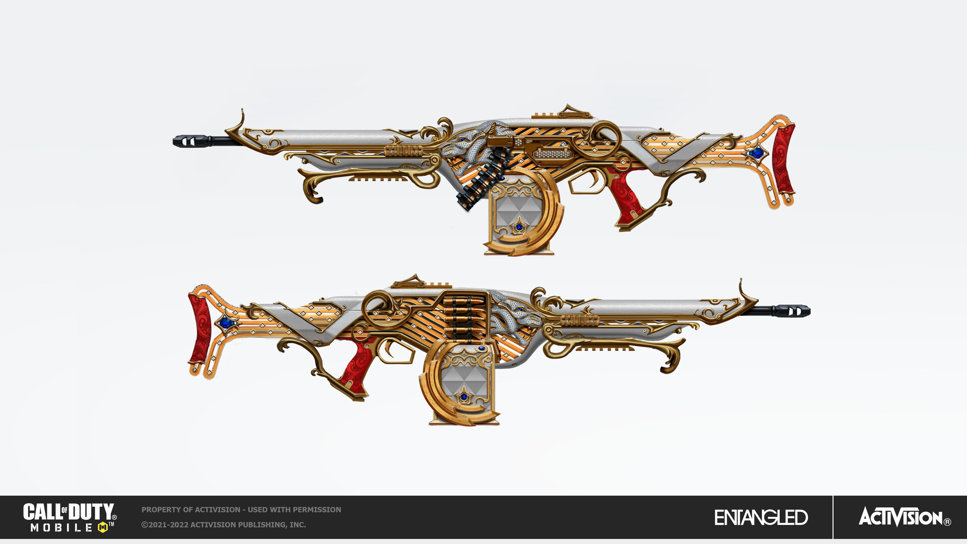 ENTANGLED Studio - Weapon concept for Call of Duty – Mobile