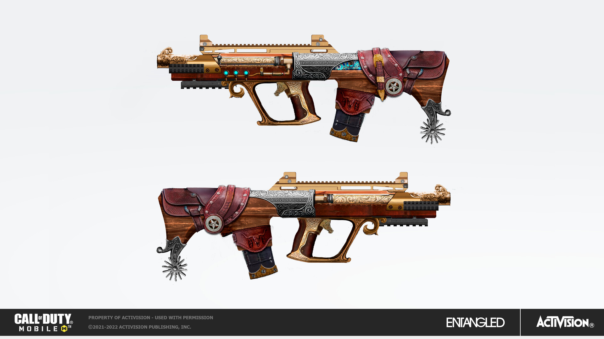 ENTANGLED Studio - Weapon concept for Call of Duty – Mobile
