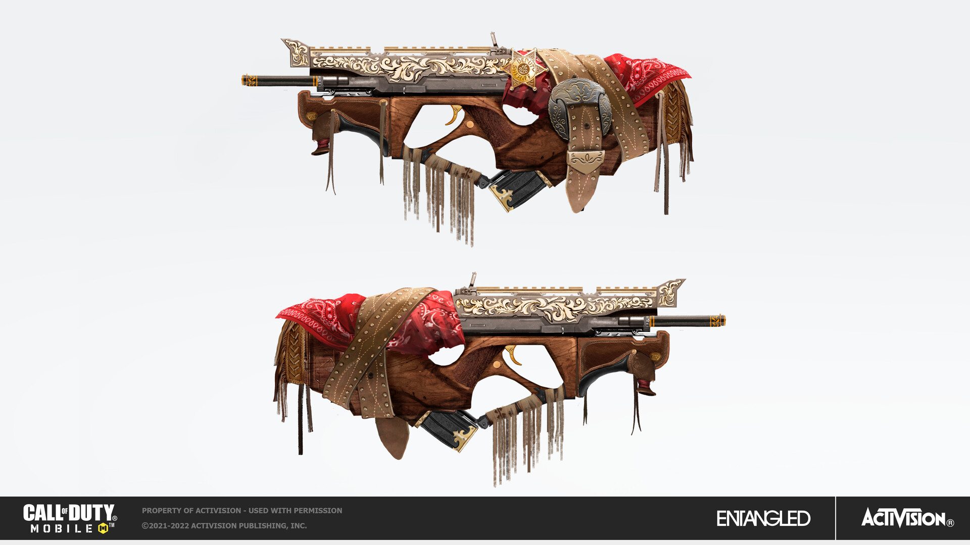 ENTANGLED Studio - Weapon concept for Call of Duty – Mobile