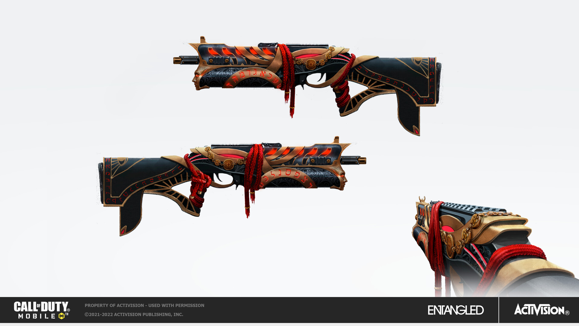 ENTANGLED Studio - Weapon concept for Call of Duty – Mobile
