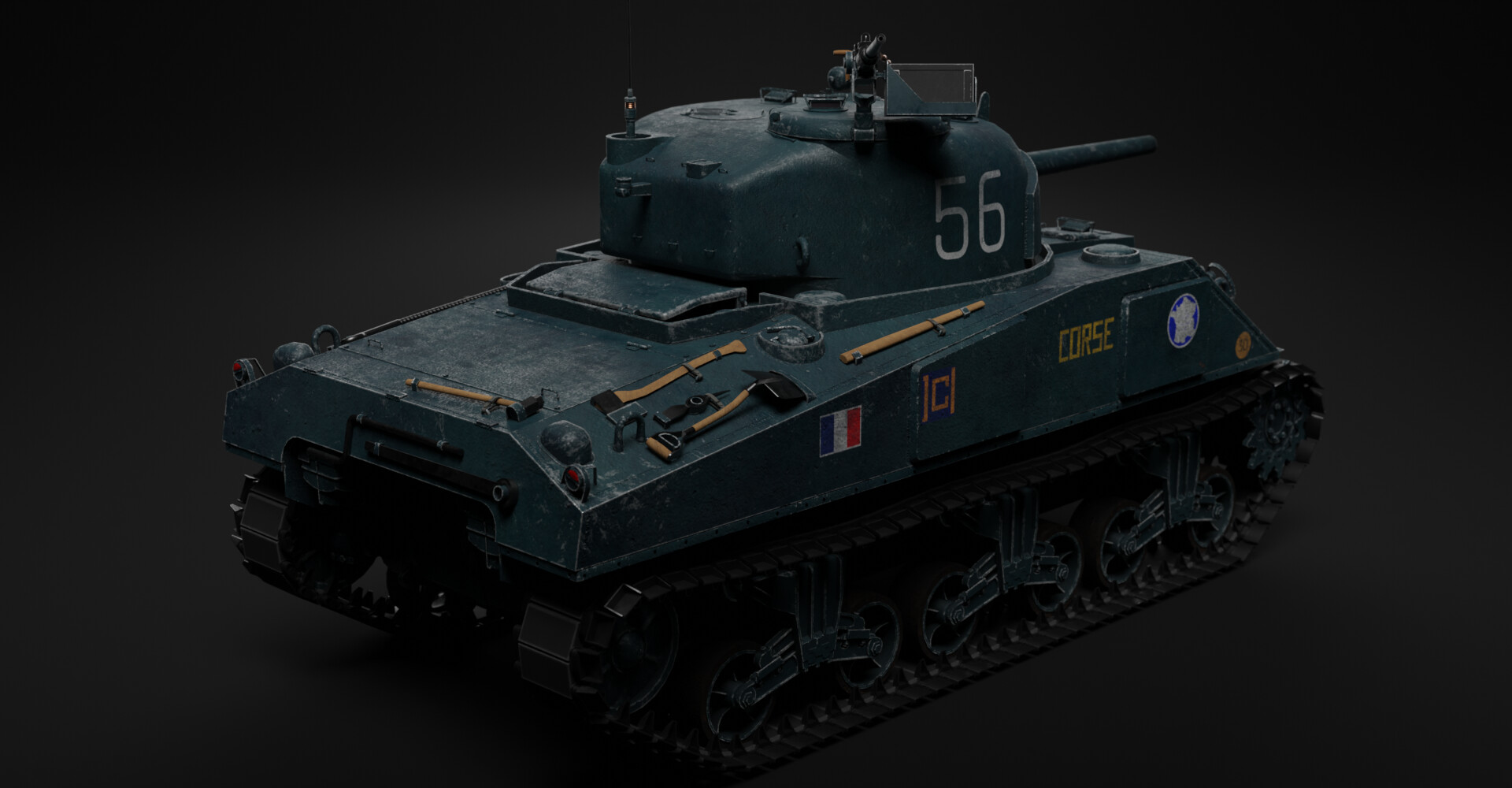 Barking Dogo - M4 Sherman French Version