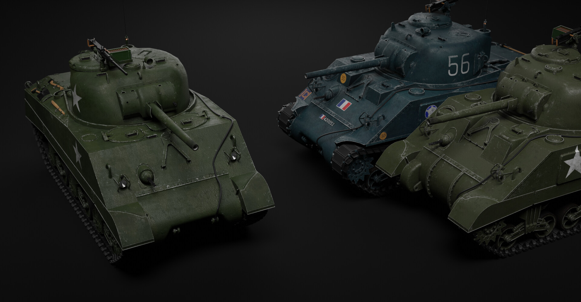 ArtStation - M4A2 Sherman