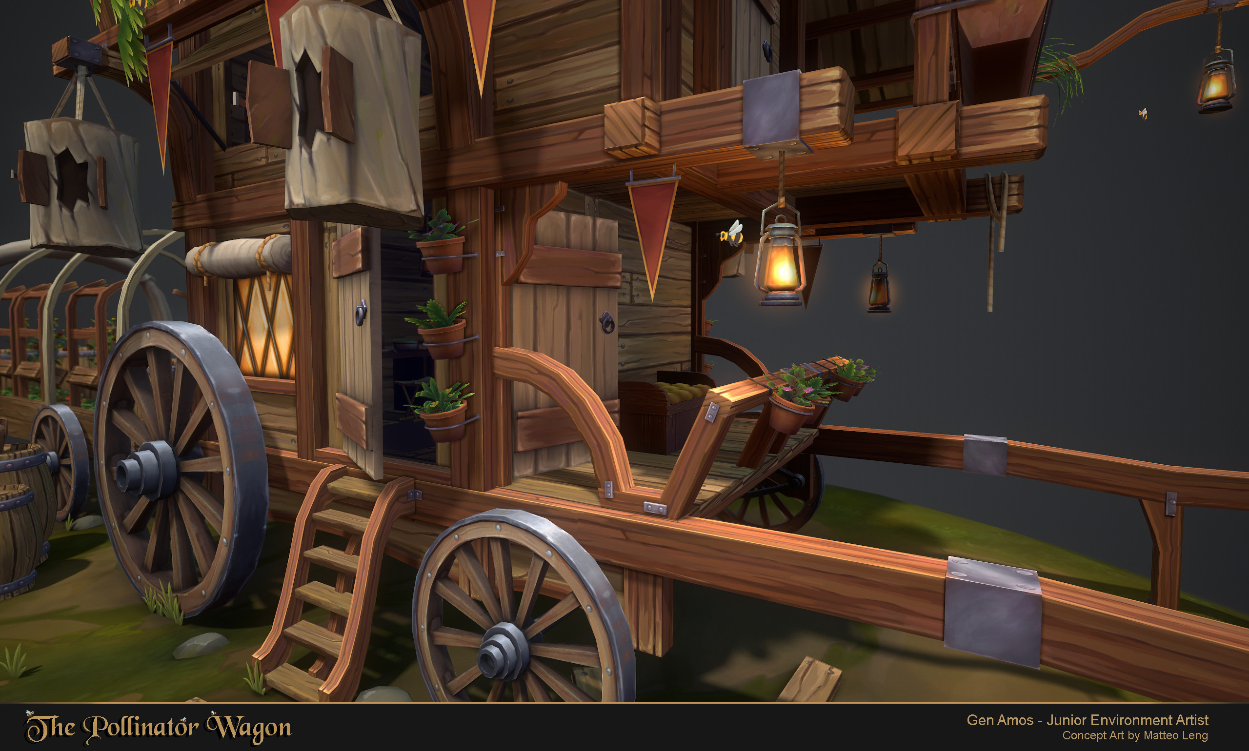 Gen Amos - The Pollinator Wagon