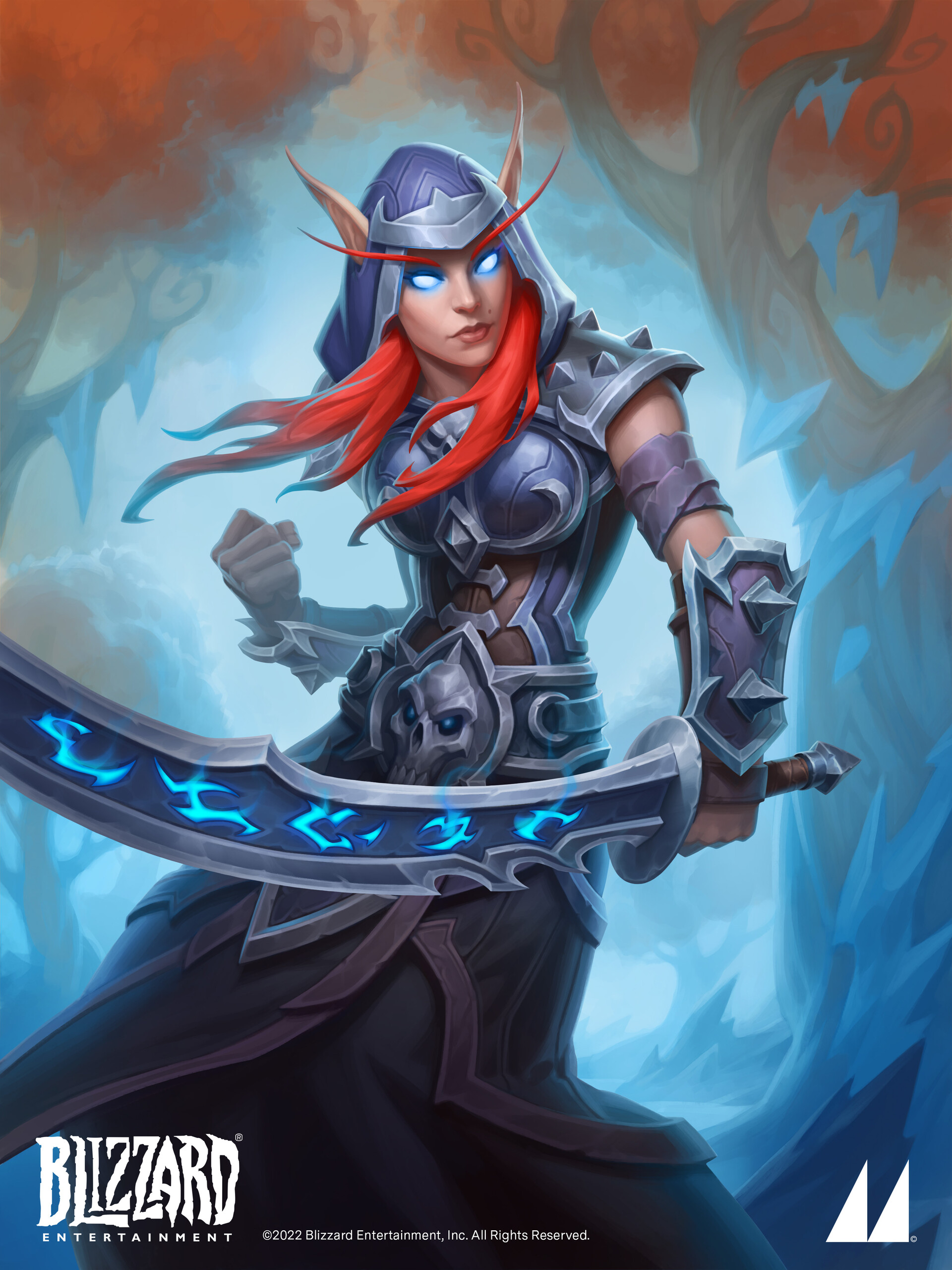 Mooncolony Hearthstone Card Art Scarlet Leafdancer