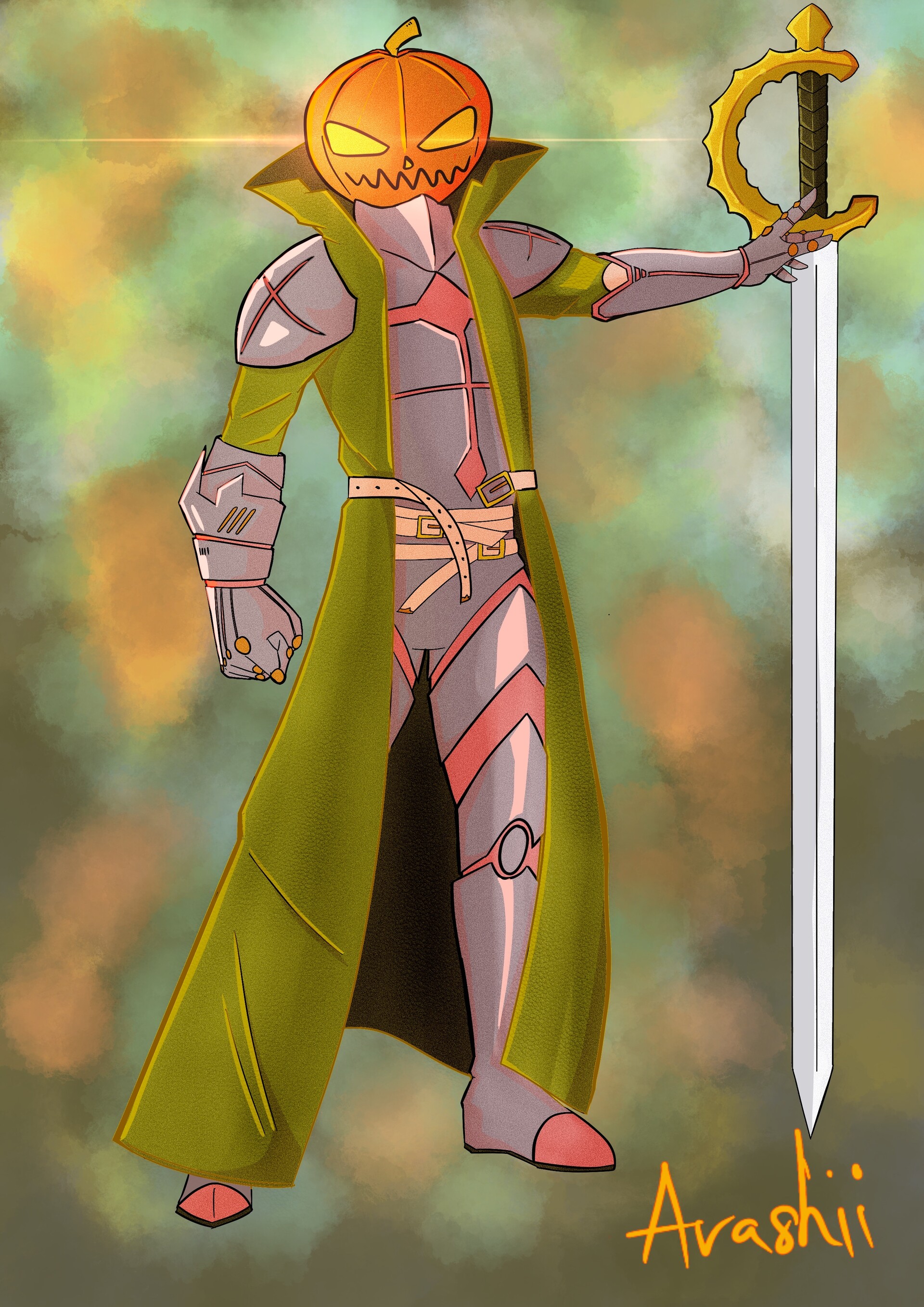 ArtStation - Pumpkin Knight