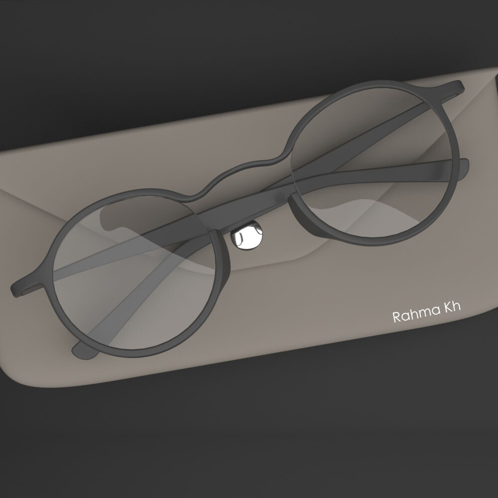 ArtStation - Eyeglasses Frame _ 3D MODEL