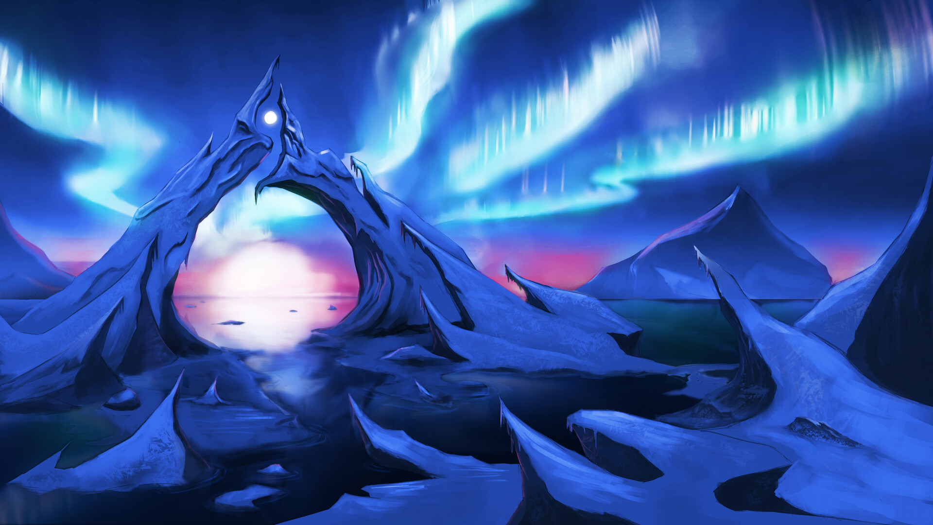 ArtStation - Gates of Asgard Concept