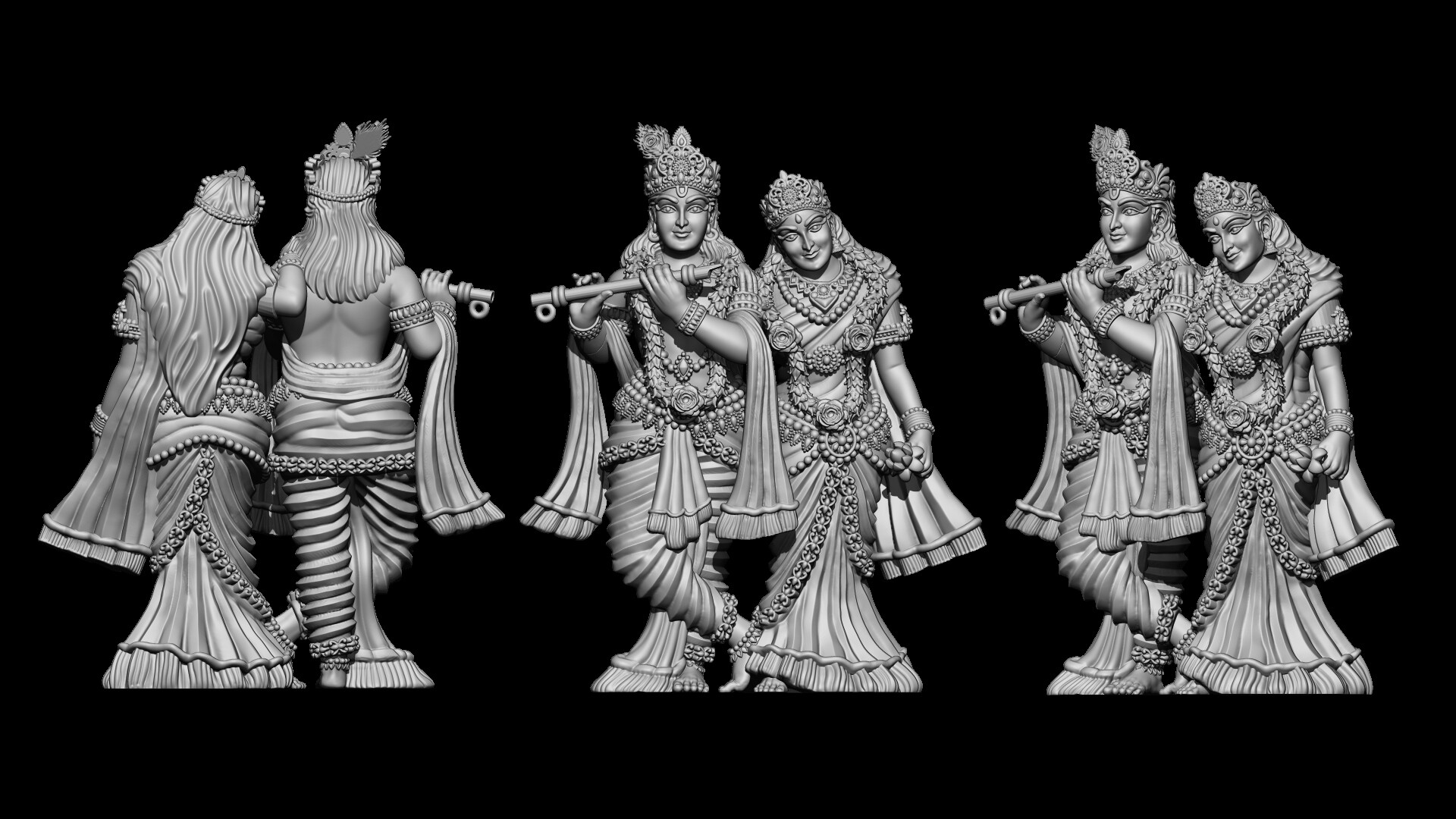 ArtStation - Shree Radha Krishna
