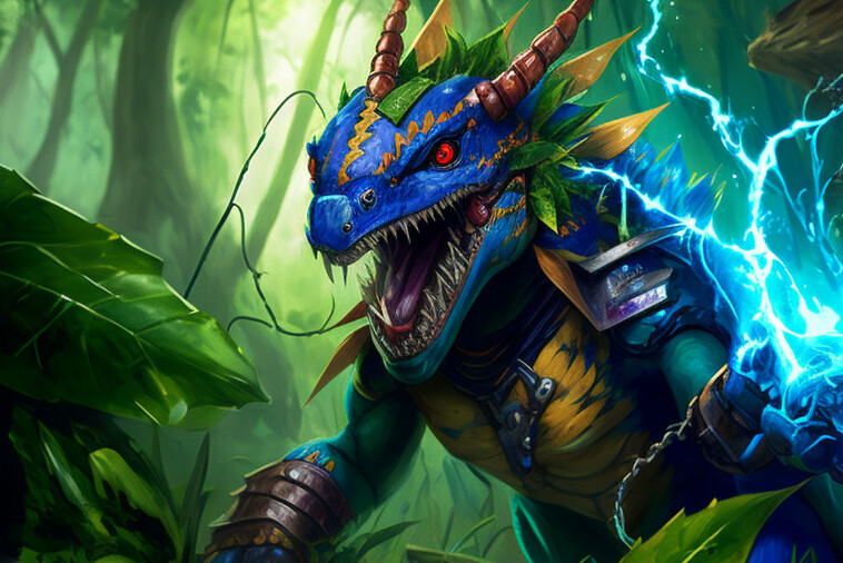 ArtStation - Electric Jungle Mutants