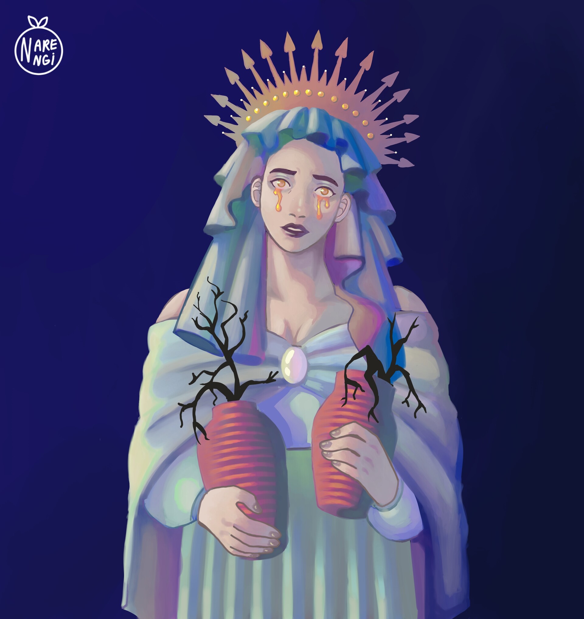 ArtStation - Golden tears